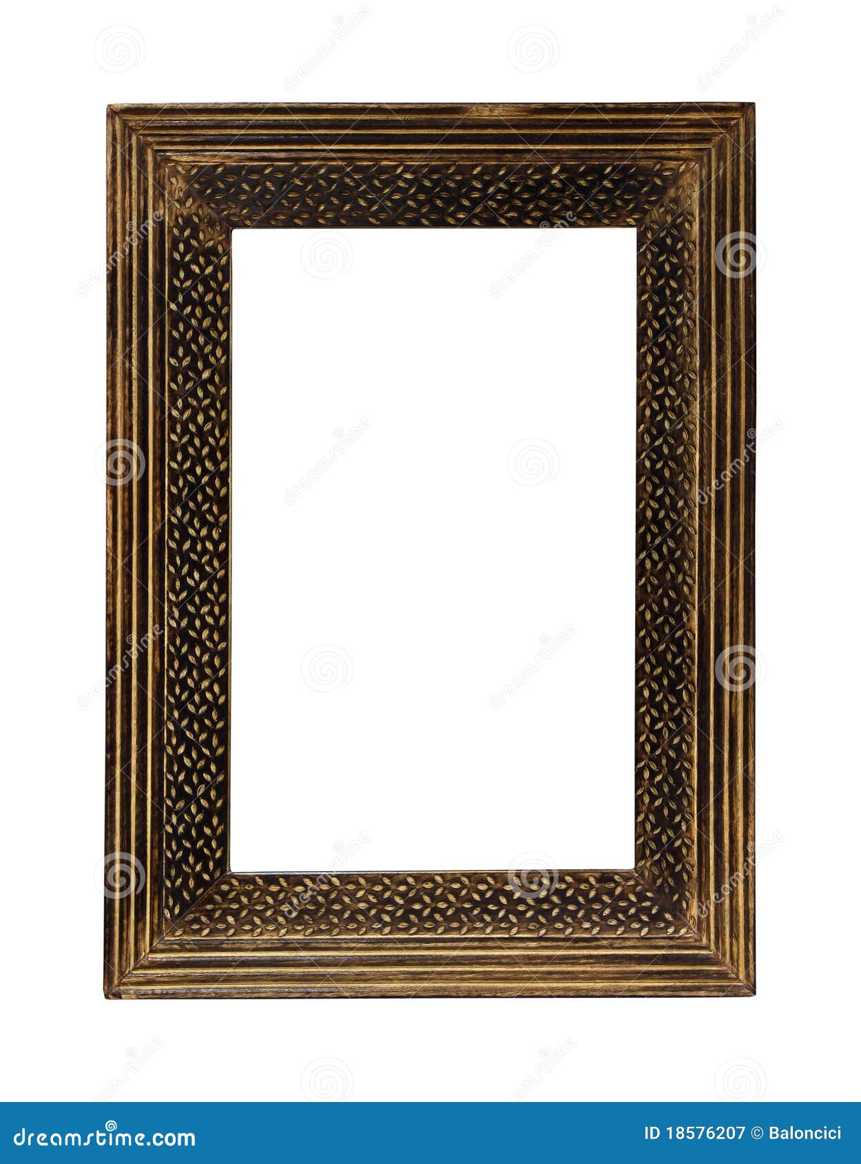 Retro frame stock image. Image of isolated, retro, path - 18576207