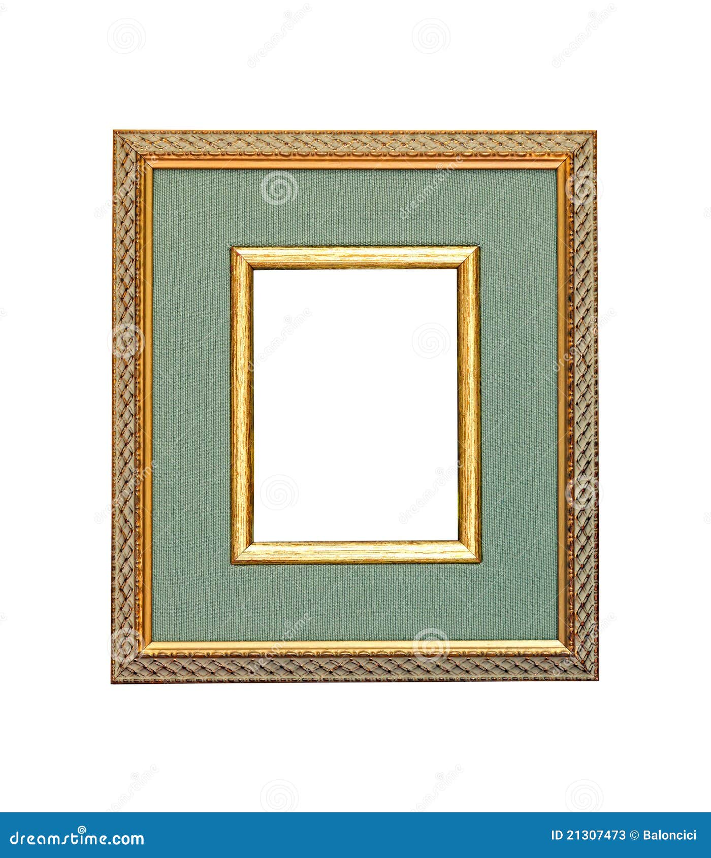 Retro frame stock image. Image of square, isolated, cutout - 21307473