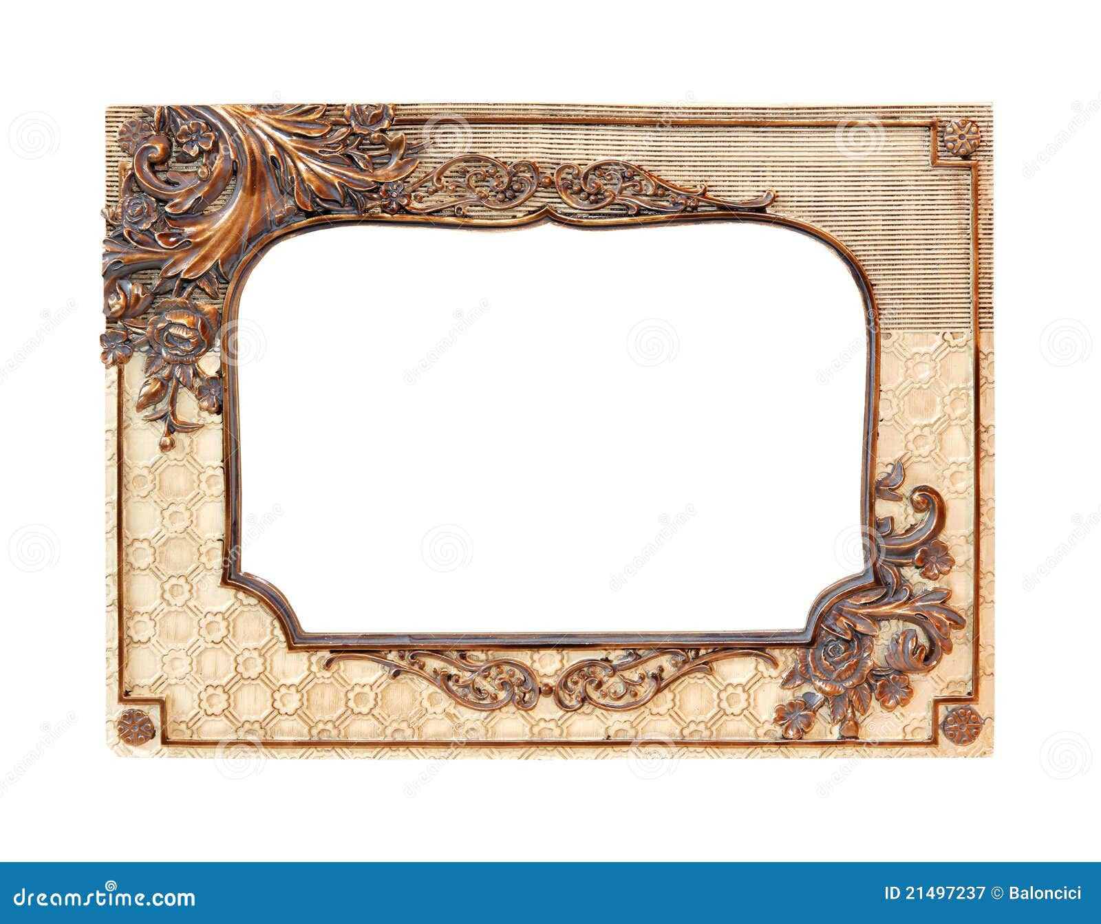 Retro frame stock image. Image of carving, decorative - 21497237