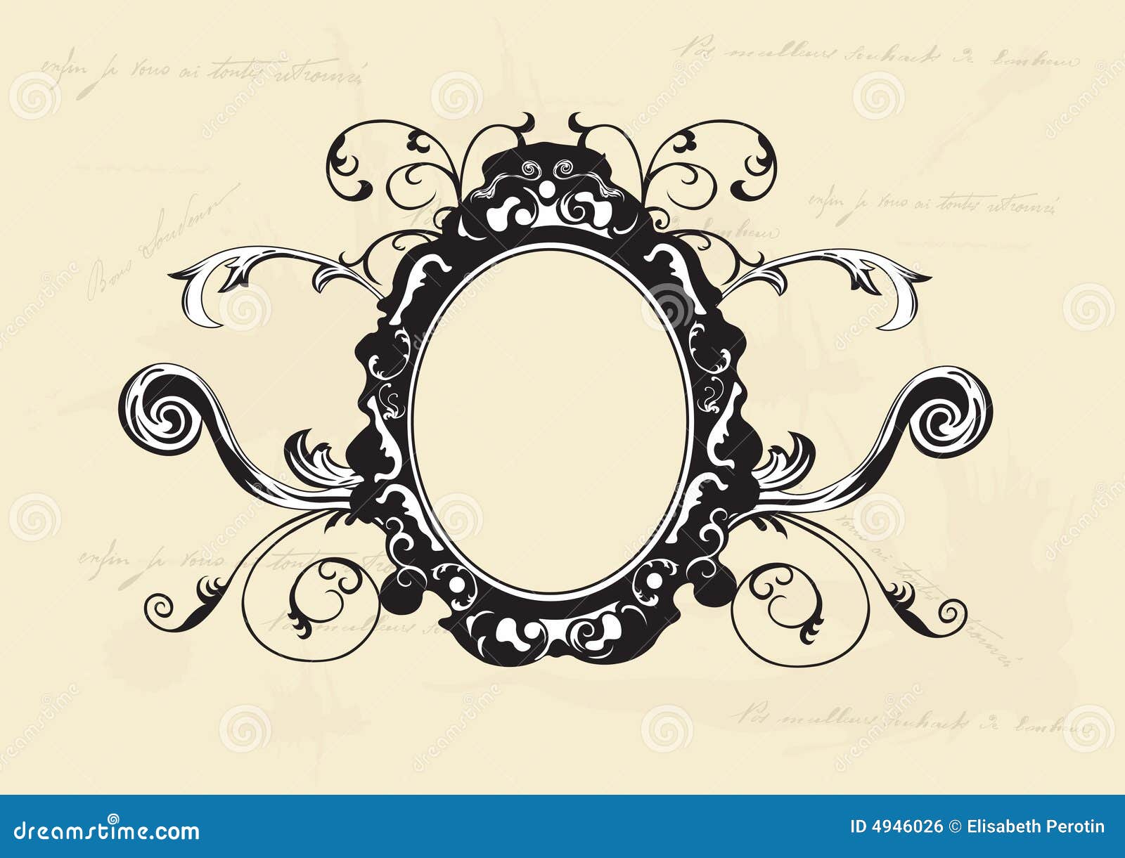 Retro Frame Picture. Image: 4946026