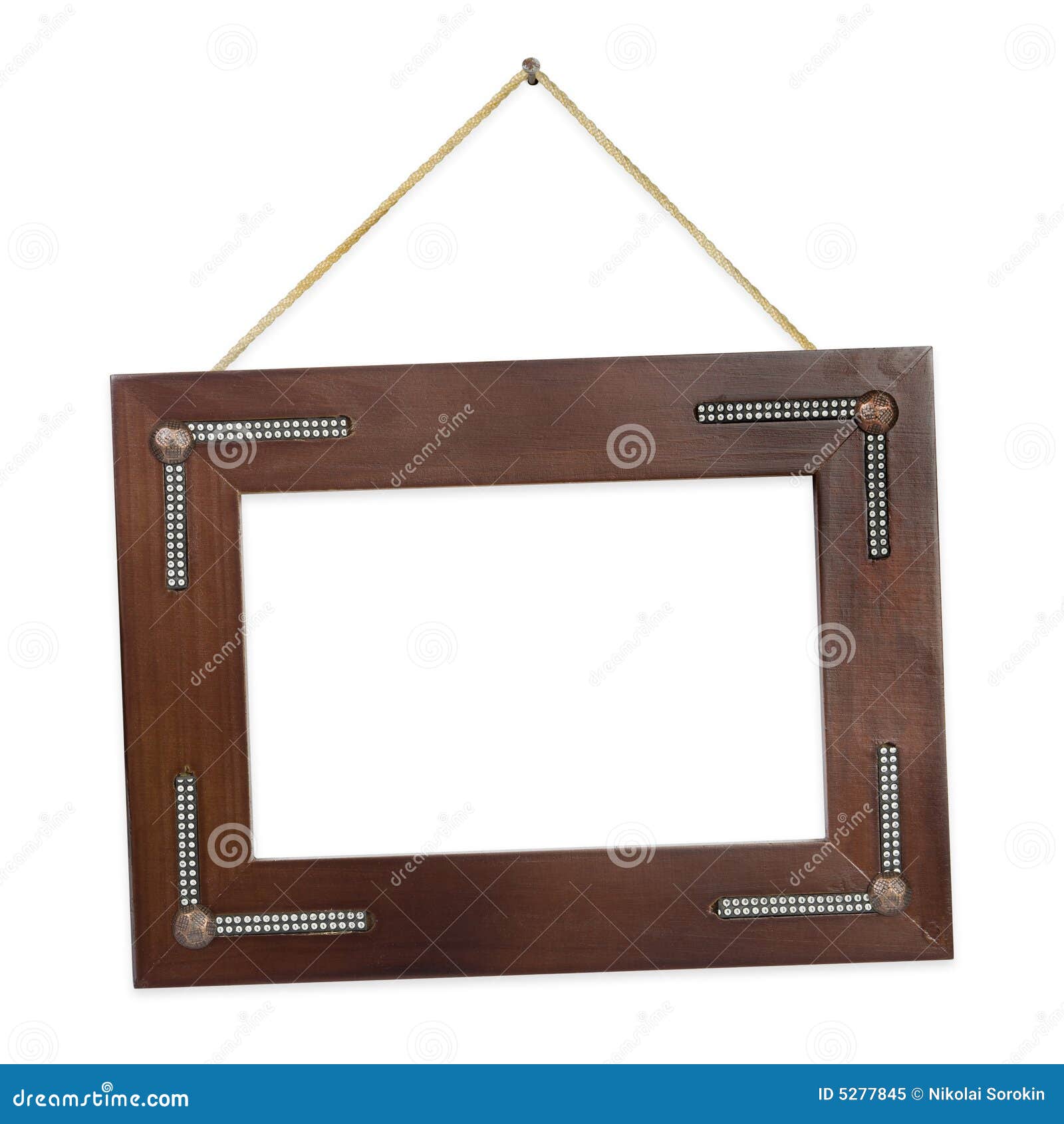 Retro frame on string stock image. Image of border, creativity - 5277845