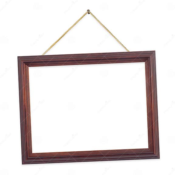 Retro frame on string stock image. Image of antique, frame - 7173405