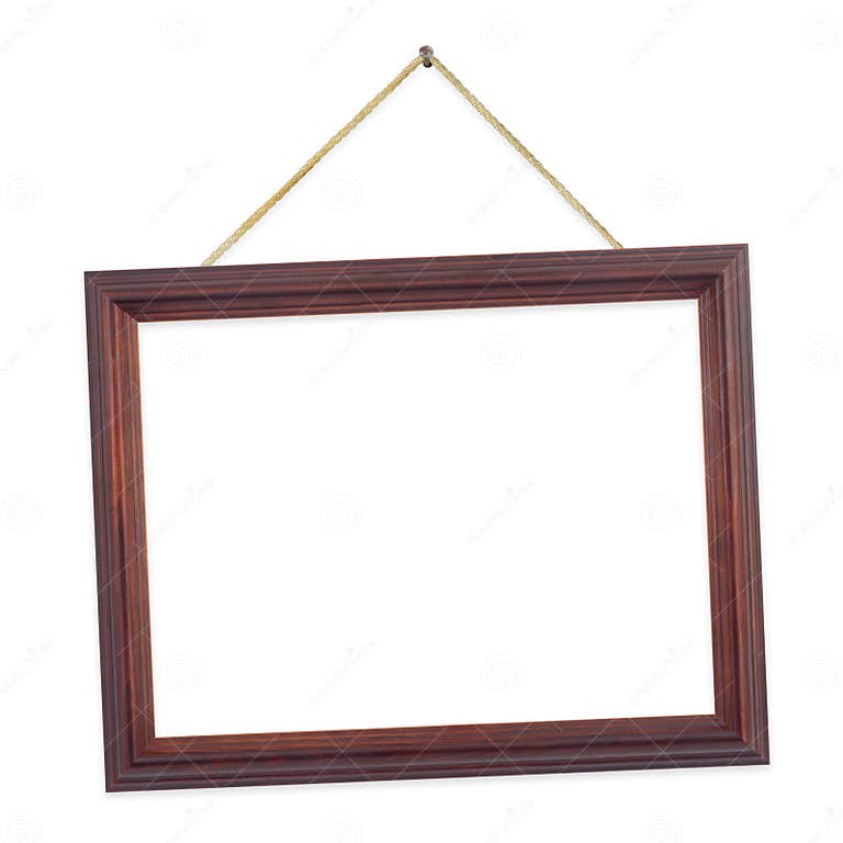 Retro frame on string stock image. Image of antique, frame - 7173405