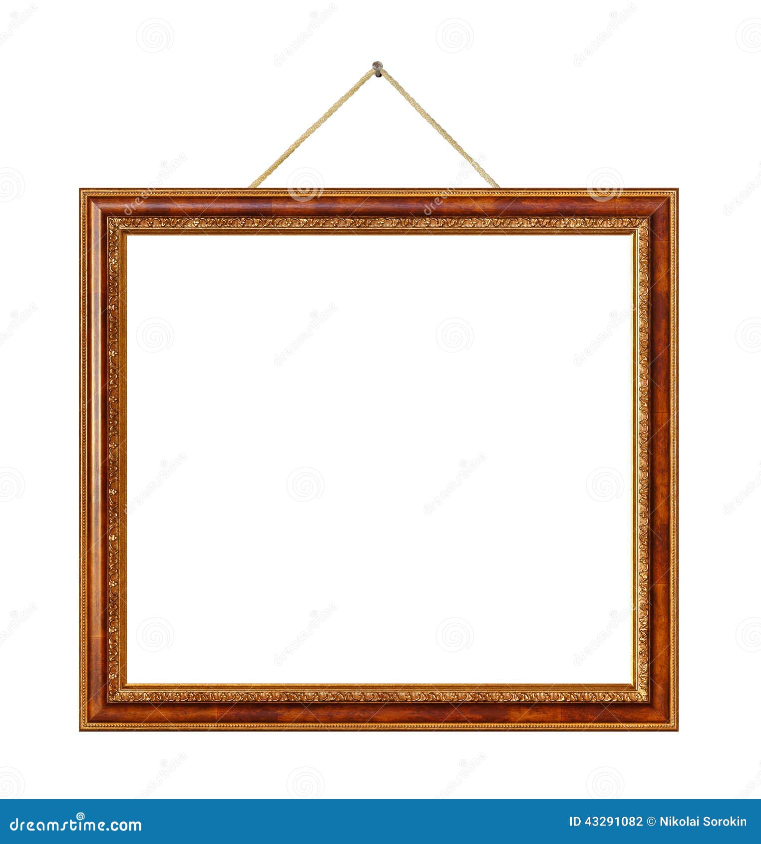 Retro frame at string stock photo. Image of empty, abstract - 43291082