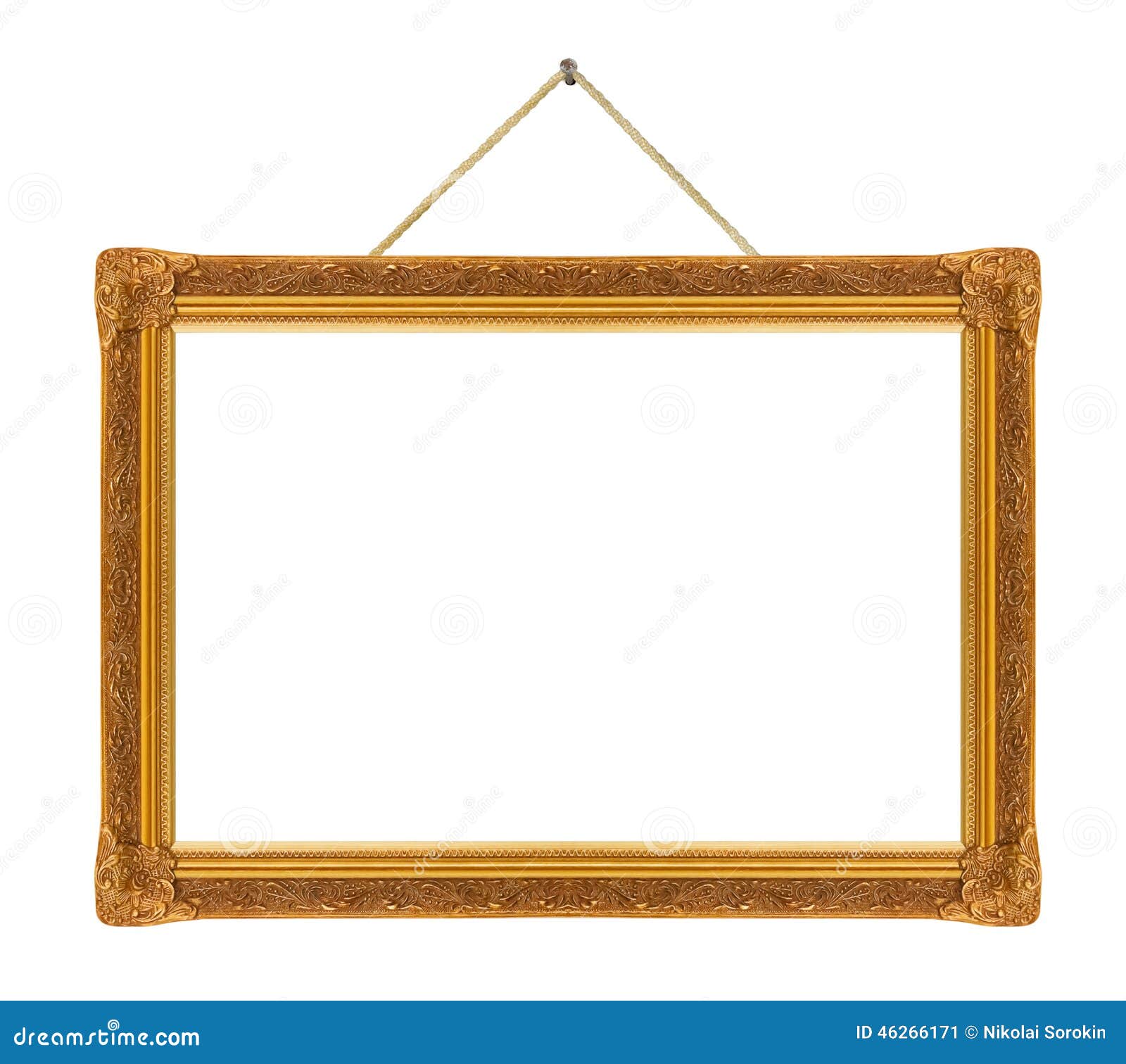 Retro frame on string stock image. Image of leisure, interior - 46266171