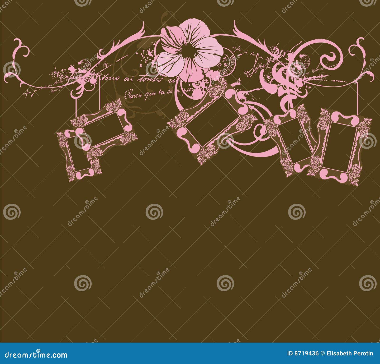 Set Of Retro Frames Cartoon Vector | CartoonDealer.com #18410533