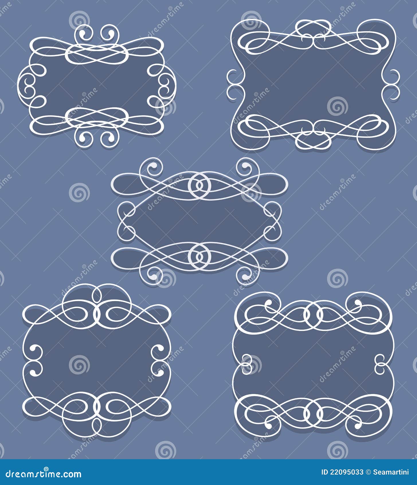 Retro frames and borders stock vector. Illustration of antique - 22095033