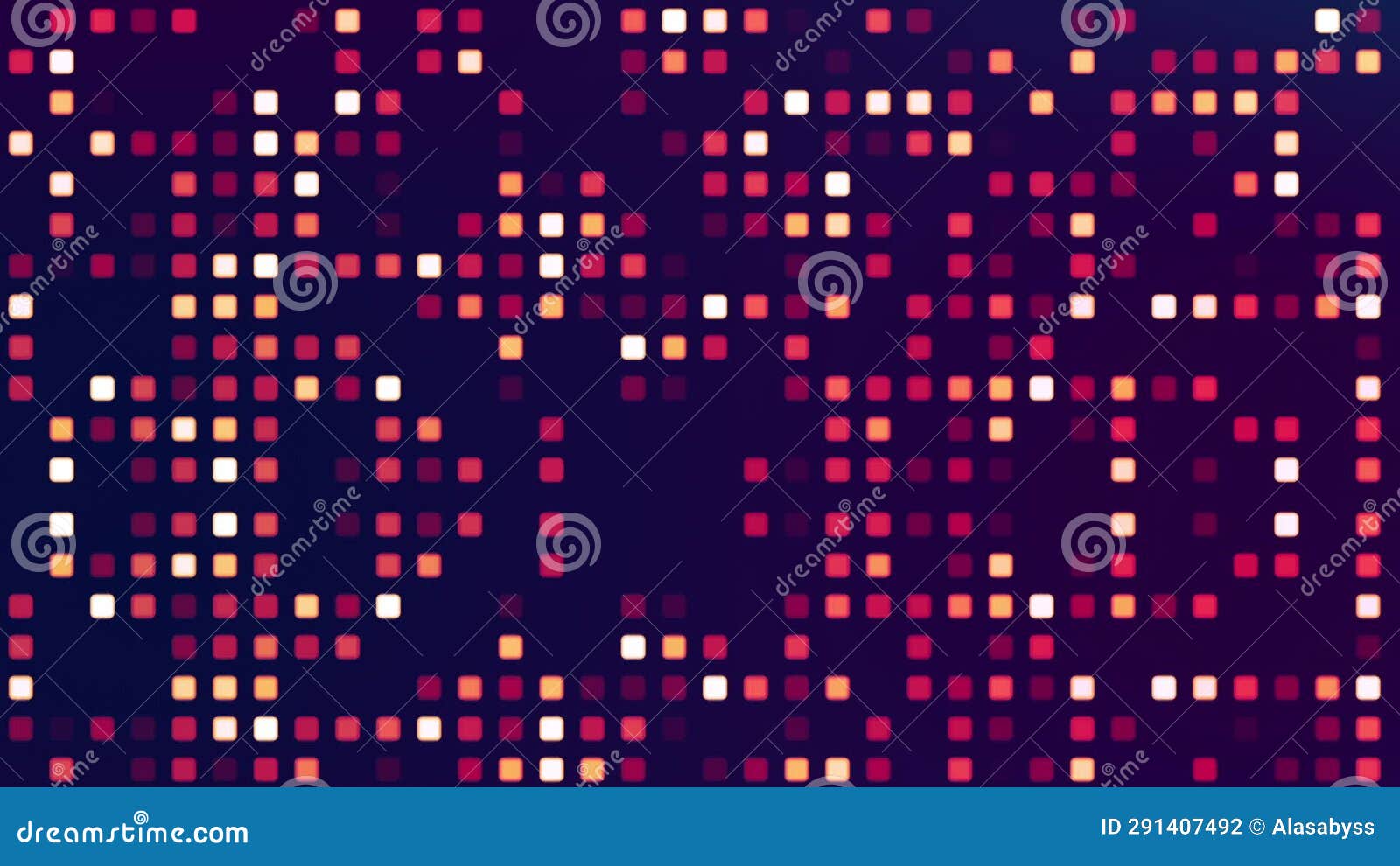 Retro Data Lights Technology Background Animation Stock Footage - Video ...