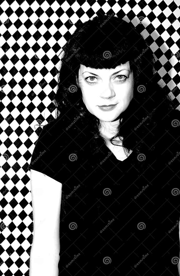 Retro gal stock photo. Image of fashion, texture, retro - 1459198