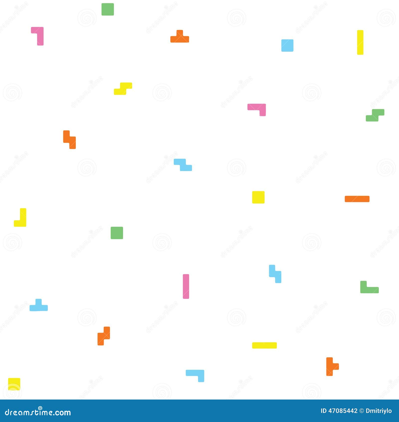 Retro Game Geometric Pattern Stock Vector - Illustration of square ...