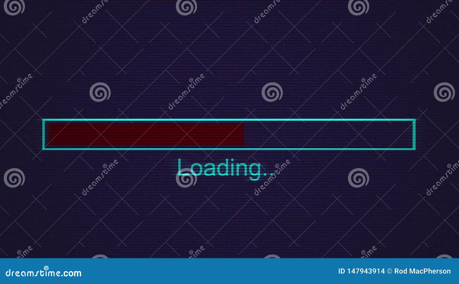 Retro Game Loading Screen stock footage. Video of progression - 147943914