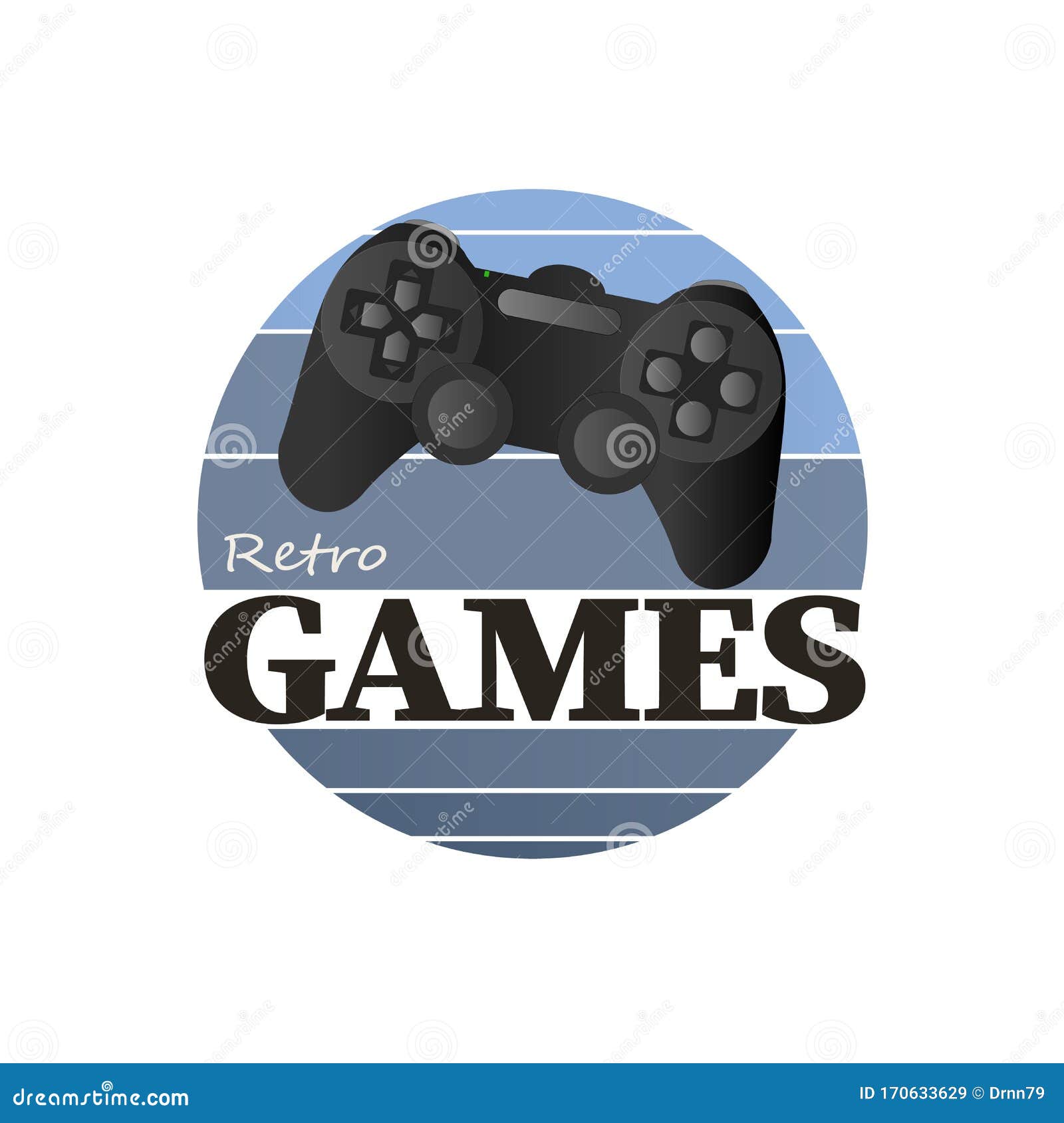 RETRO GAMES Game Controller Icon. Gamepad Logo. Modern Vector Icon ... RETRO GAMES Game Controller Icon. Gamepad Logo. Modern Vector Icon ...