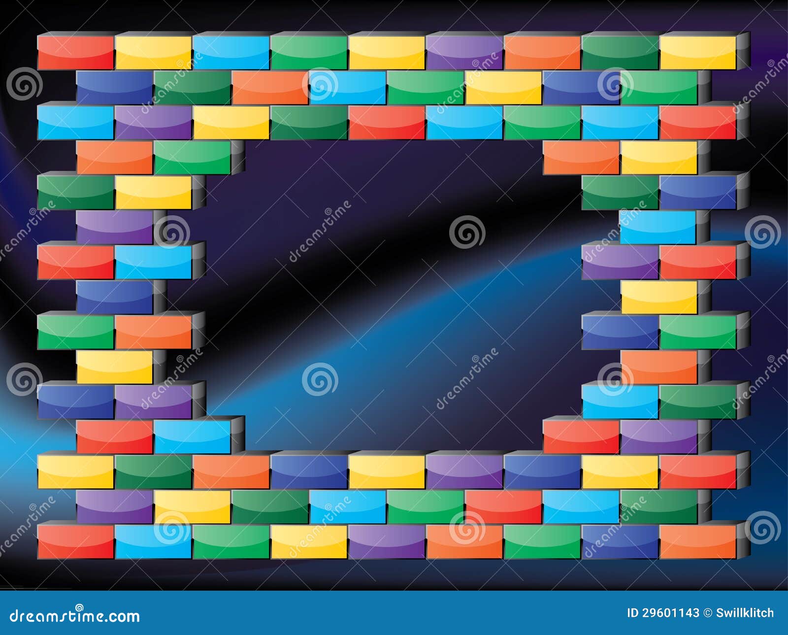 Retro gaming frame stock vector. Illustration of glossy - 29601143
