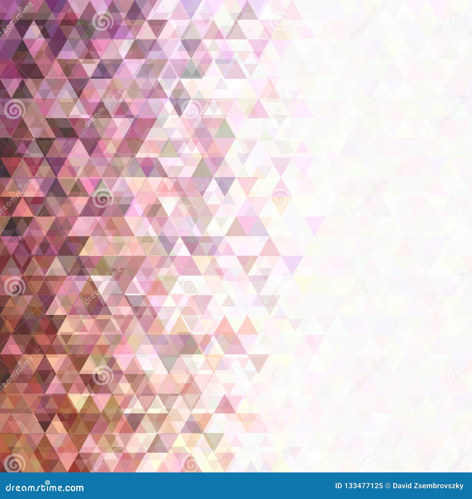 Retro Geometric Regular Triangle Background - Vector Graphic Stock ...
