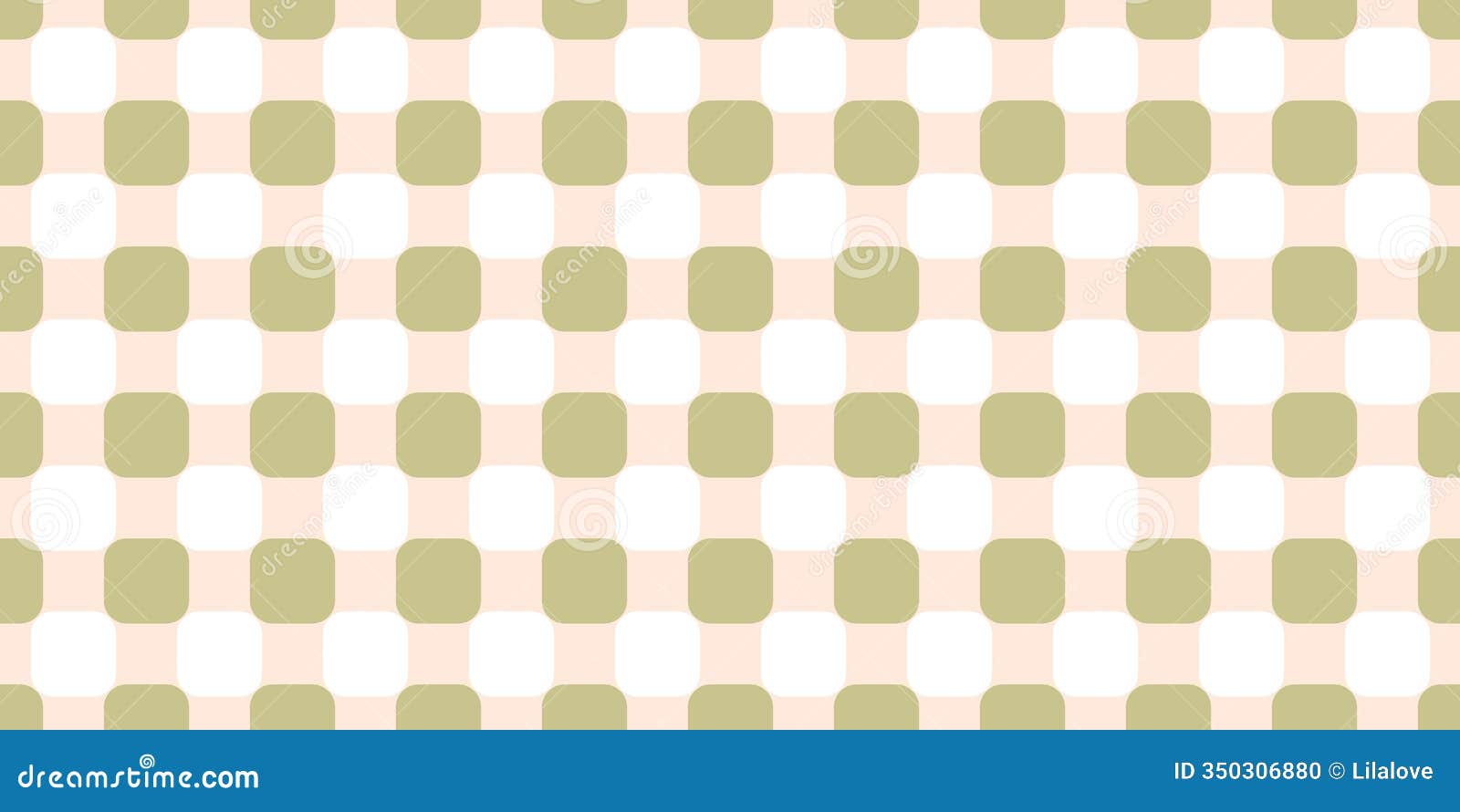 Retro Geometric Square Wavy Line Seamless Pattern Stock Illustration ...