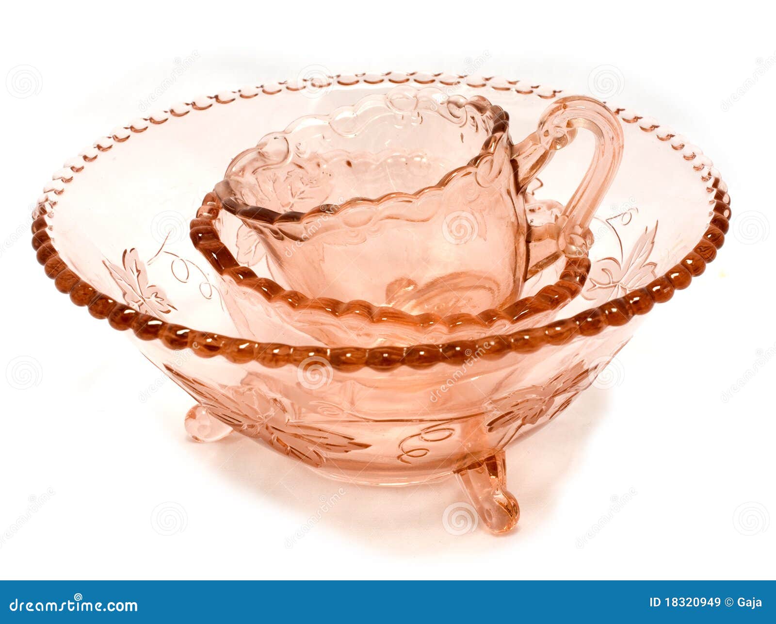 Retro glassware stock image. Image of white, bowls, bowl - 18320949