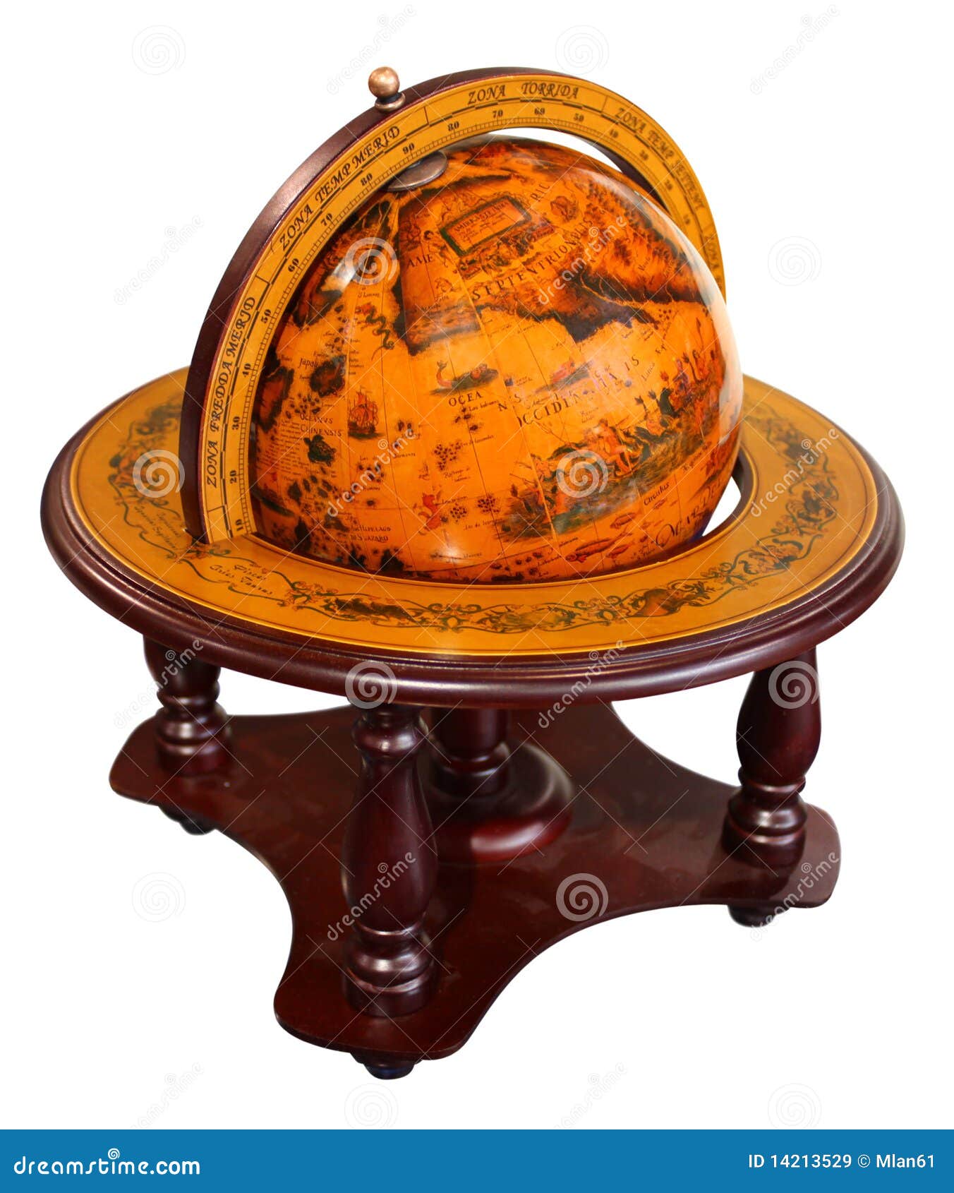 Retro globe stock image. Image of earth, world, revolving - 14213529