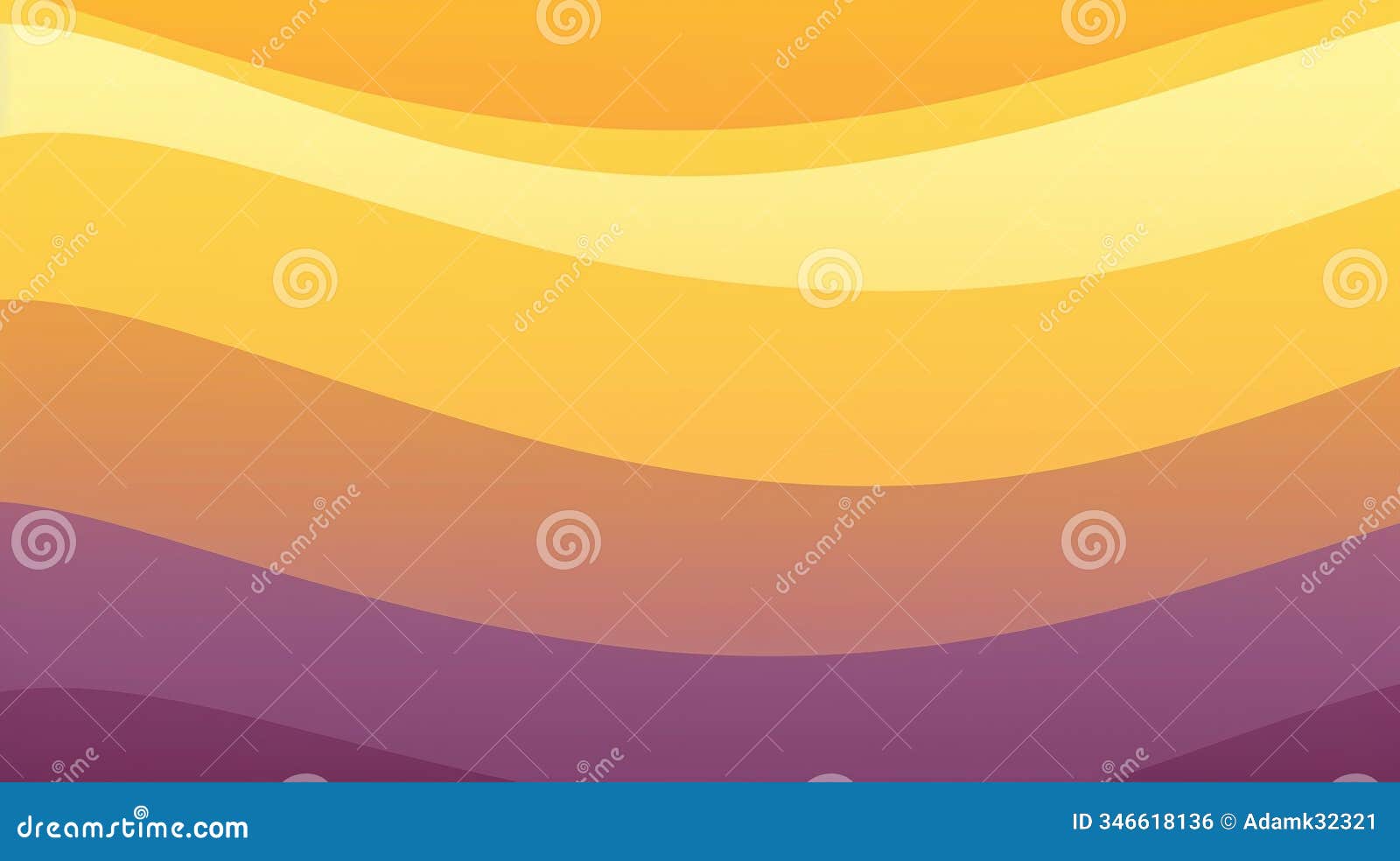 Retro Gradient Background with Orange Yellow and Purple Shades Stock ...
