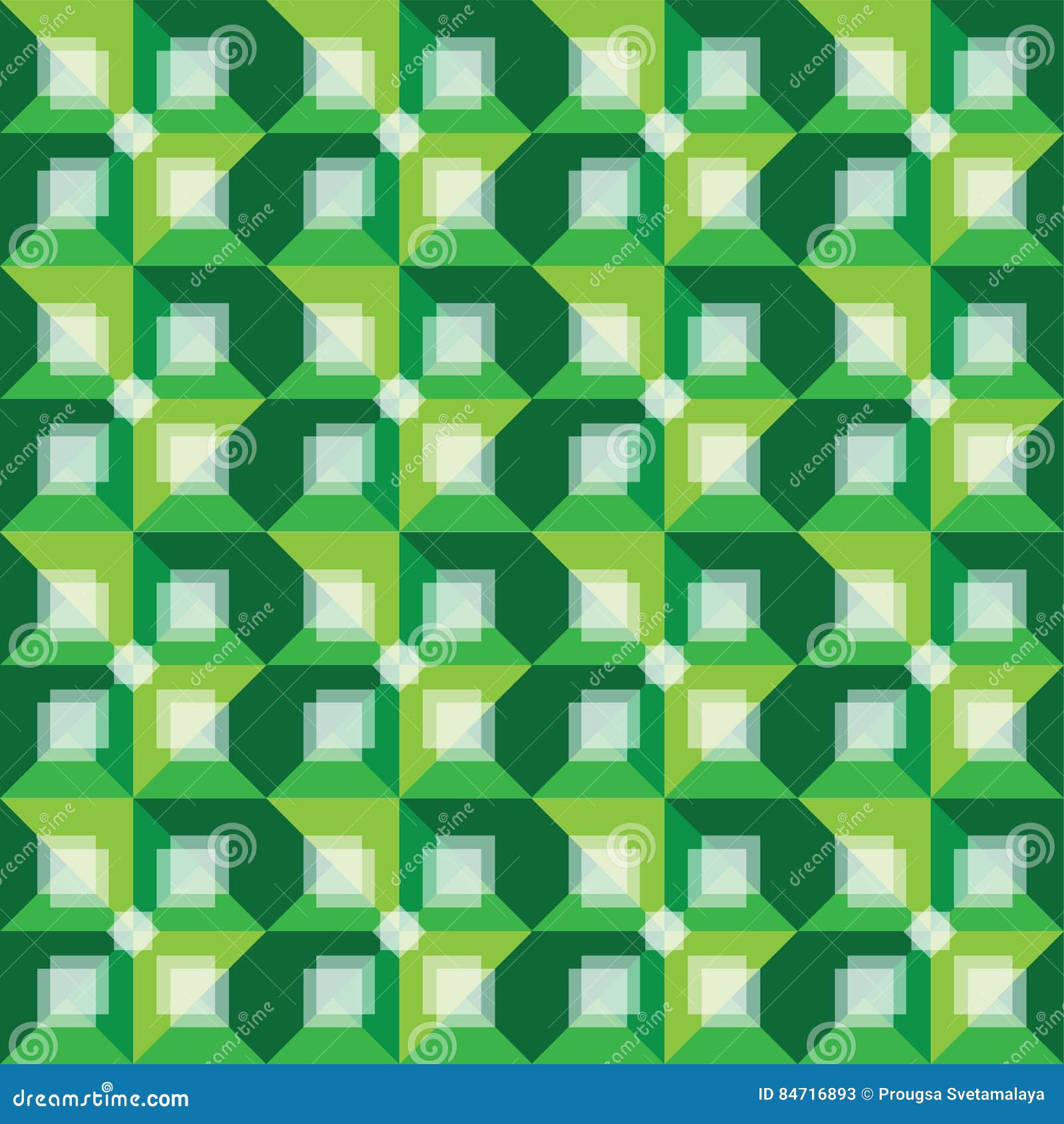 Retro Green Abstract Background Pattern Stock Vector - Illustration of ...