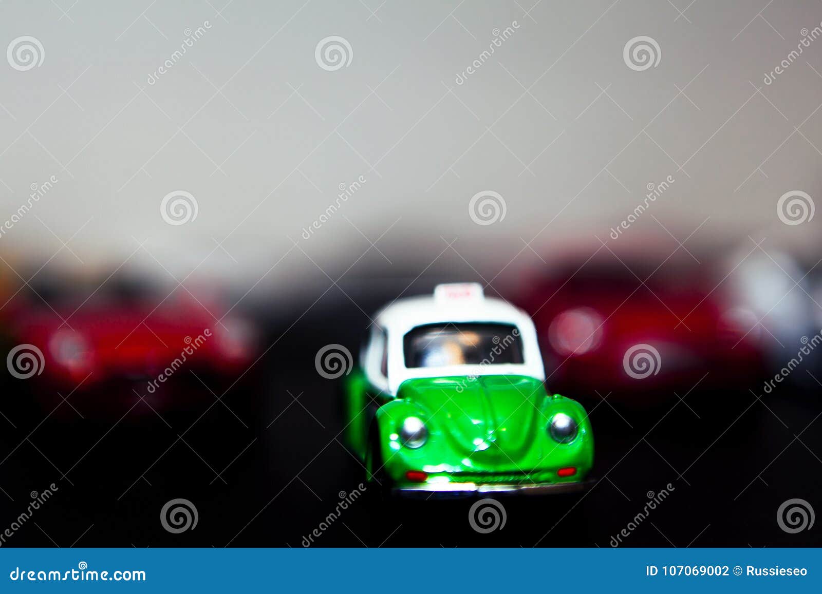 Retro green cab stock photo. Image of vintage, taxi - 107069002