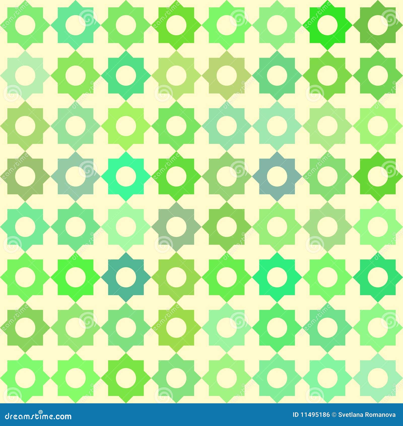 Retro green pattern stock vector. Illustration of nostalgic - 11495186