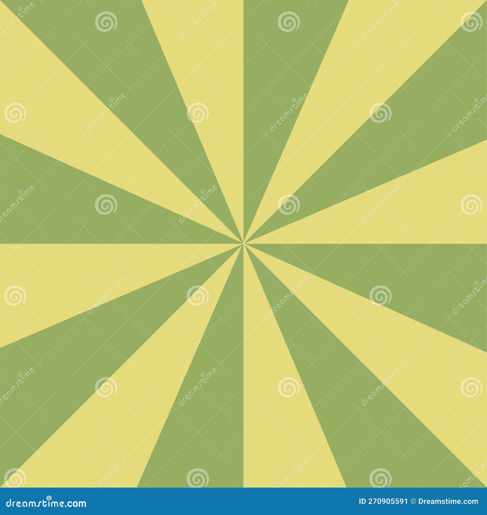 Retro Green Rays Background. Vector Illustration Stock Vector ...