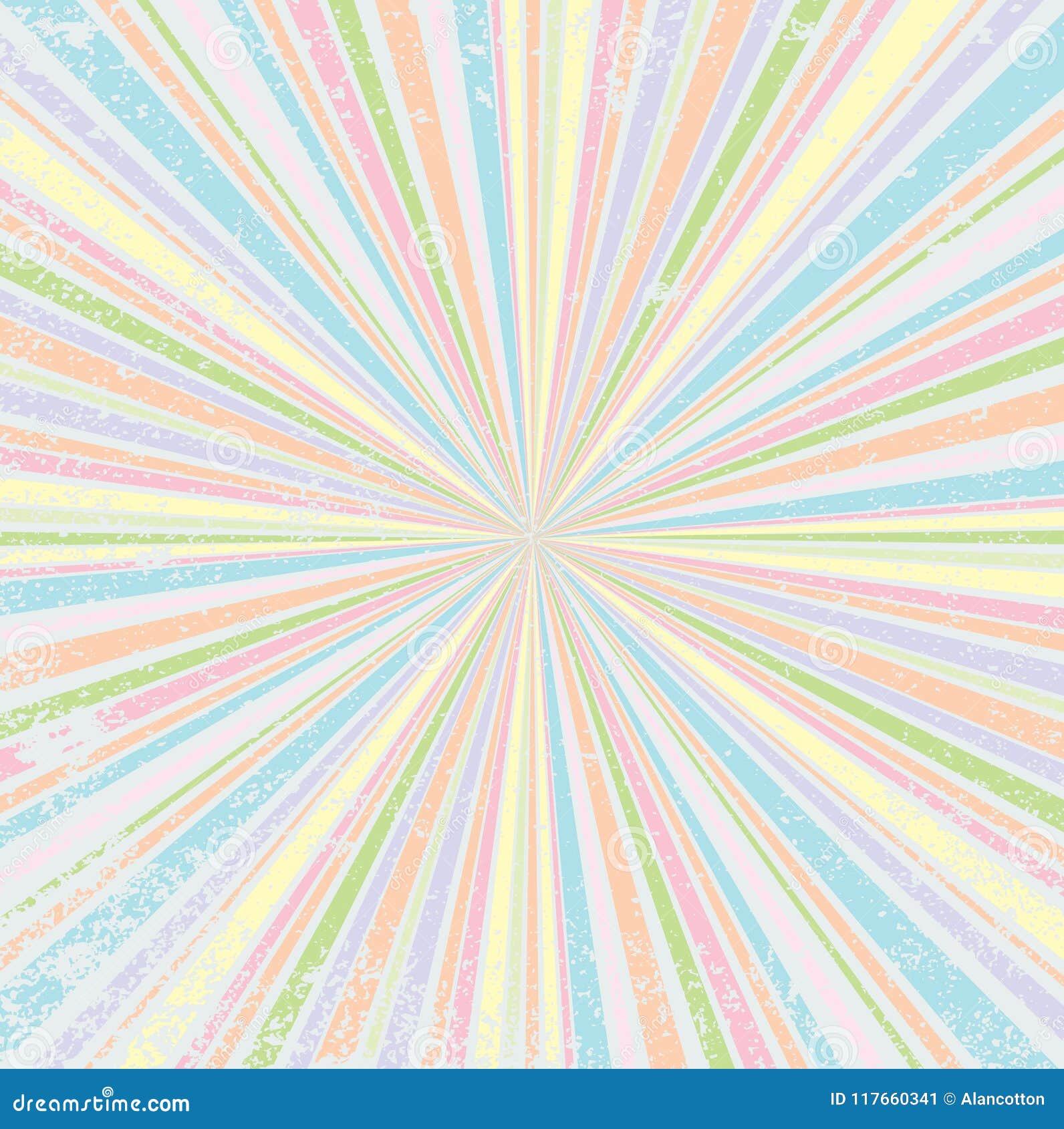 Retro Grunge Pastel Background Stock Vector - Illustration of burst ...