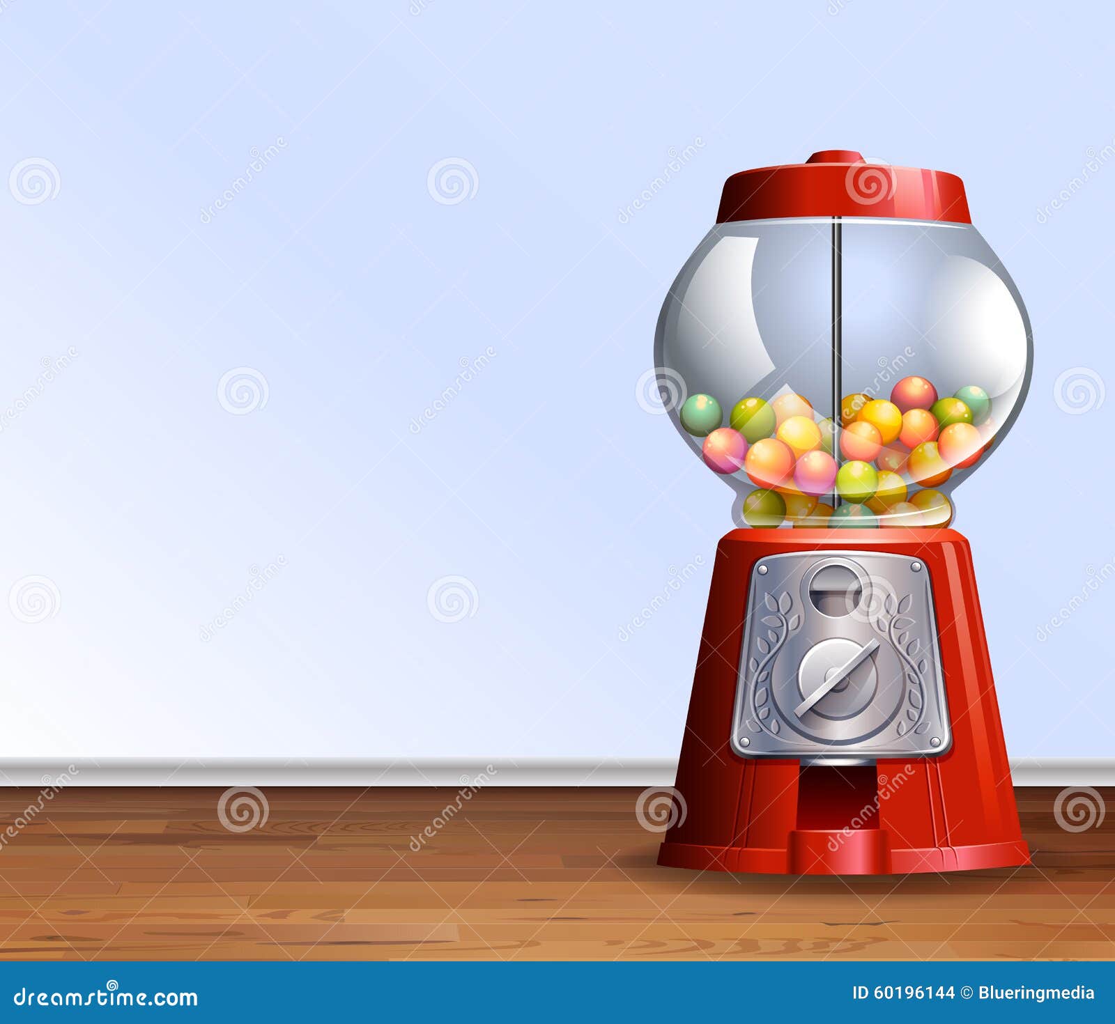 Gumball Machine Illustration Cartoon Vector | CartoonDealer.com #110791015