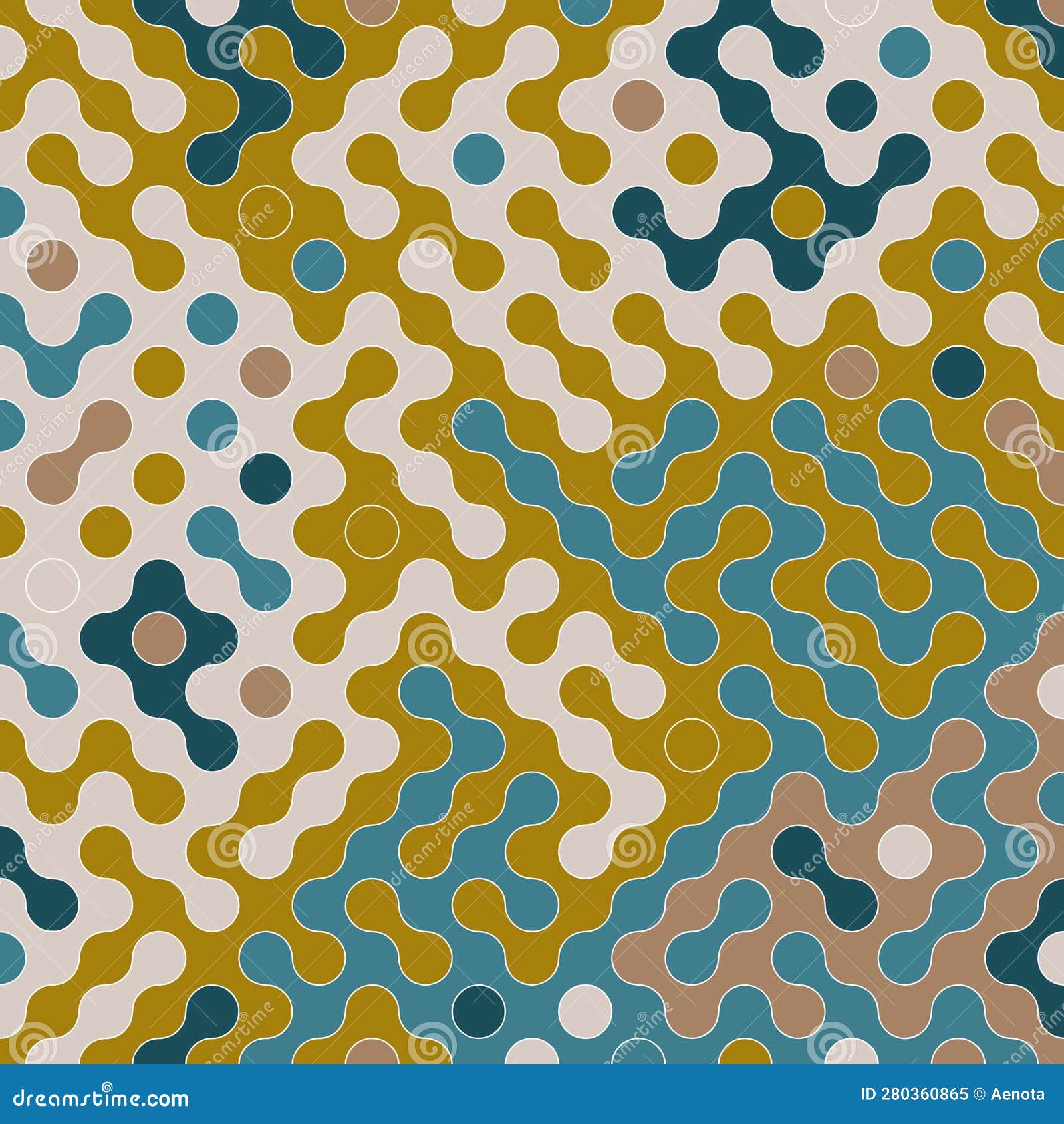 Retro halftone background stock vector. Illustration of frumpy - 280360865