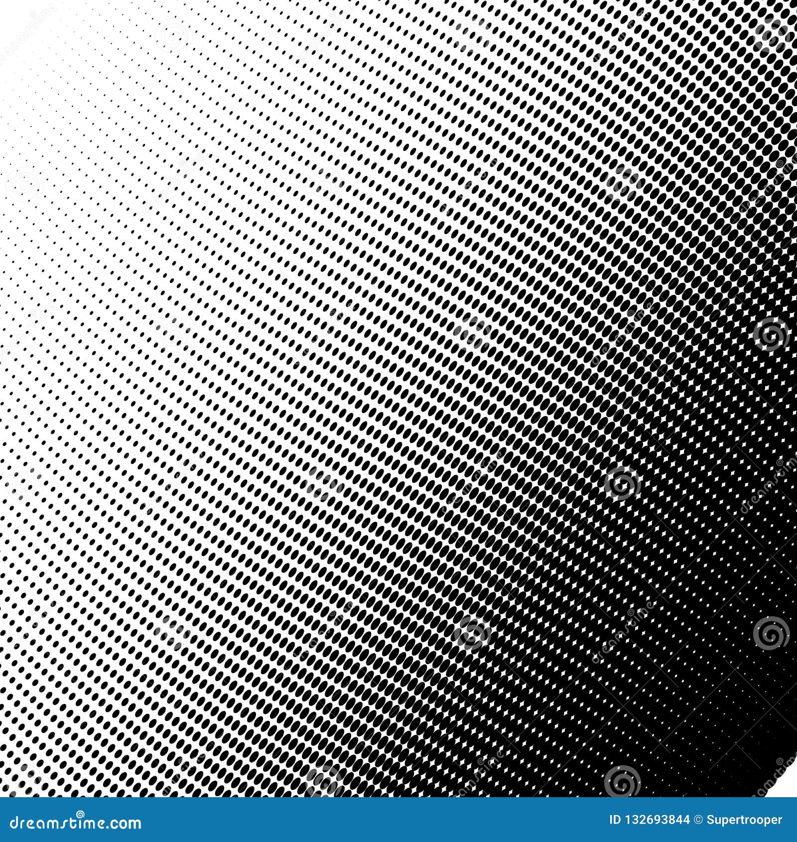 Retro Halftone Gradient Circle Background Stock Vector - Illustration ...