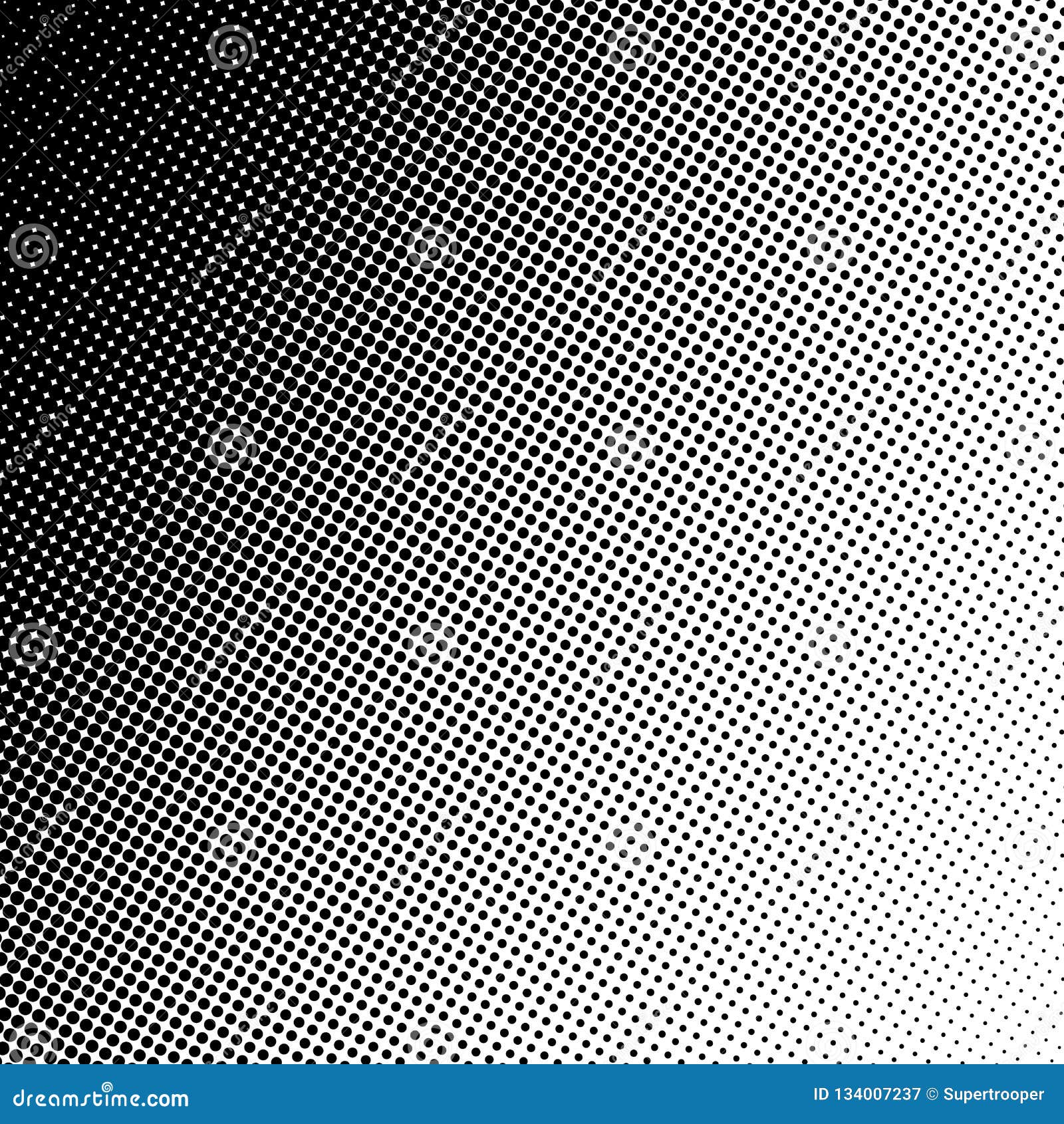 Retro Halftone Gradient Circle Background Stock Vector - Illustration ...
