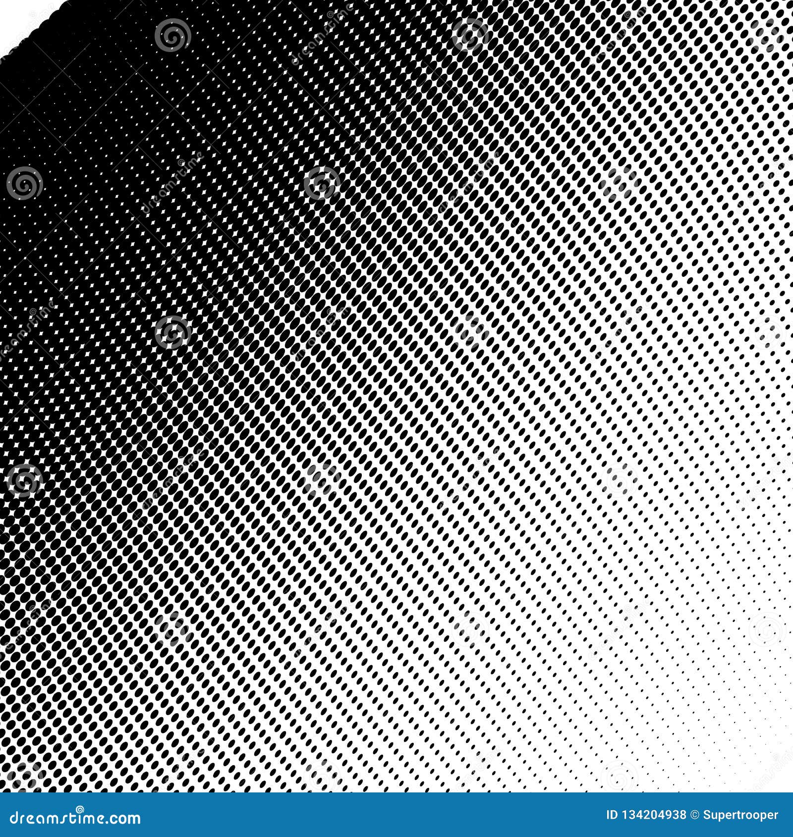 Retro Halftone Gradient Circle Background Stock Vector - Illustration ...