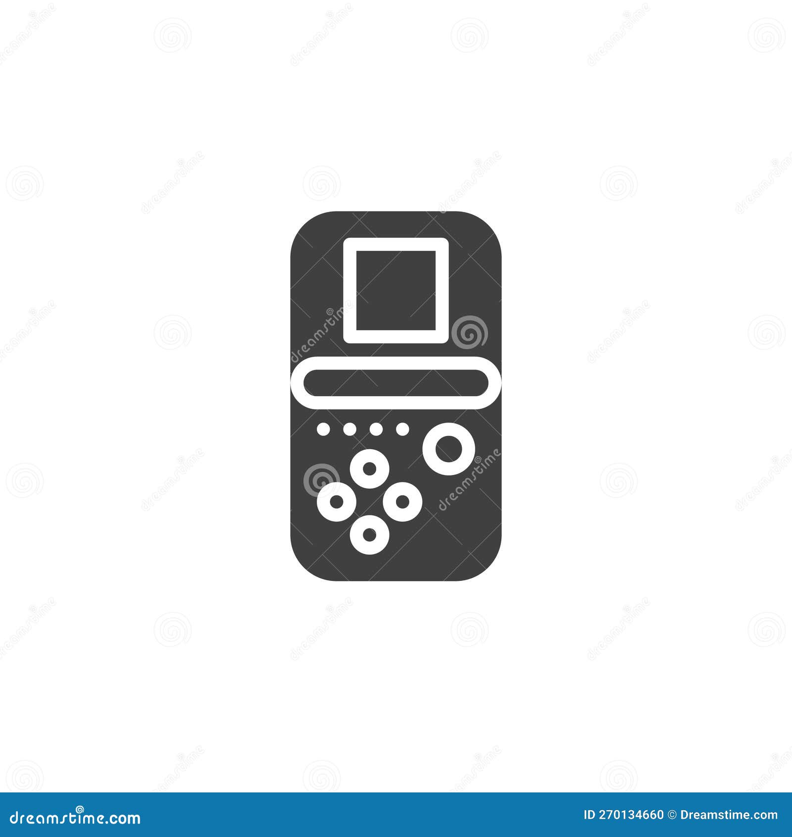 Retro Handheld Video Game Device Royalty-Free Stock Photography ...
