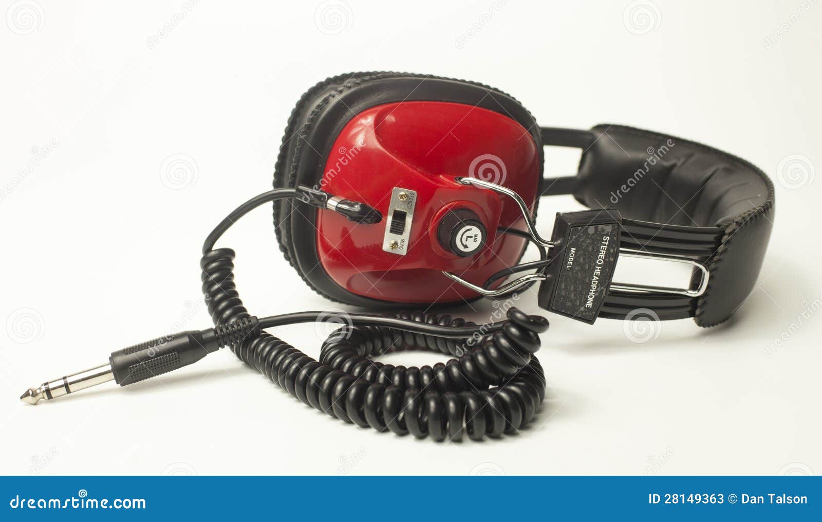 Retro headphones stock image. Image of studio, nightclub - 28149363
