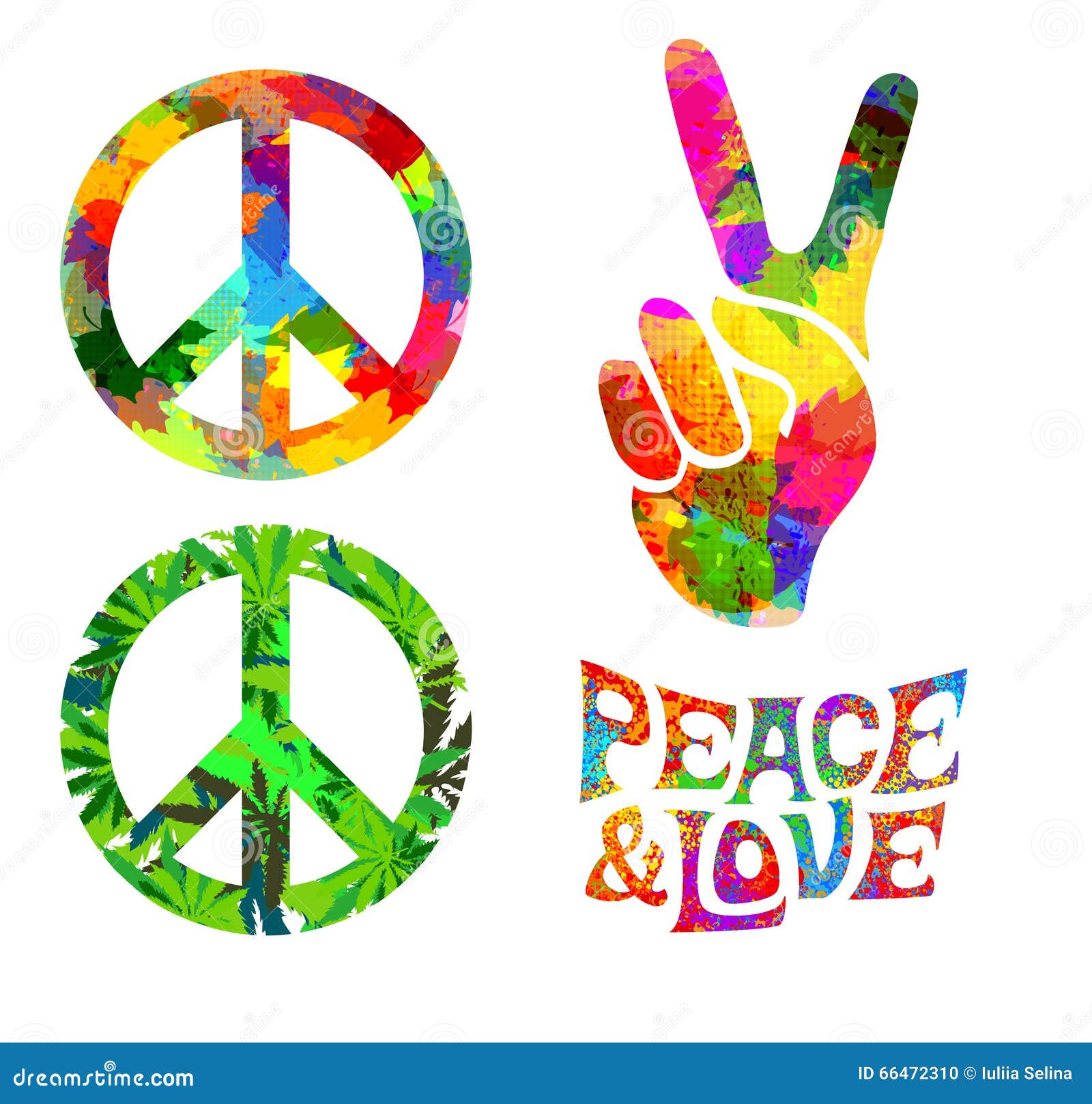 Retro hippie symbol stock illustration. Illustration of orange - 66472310