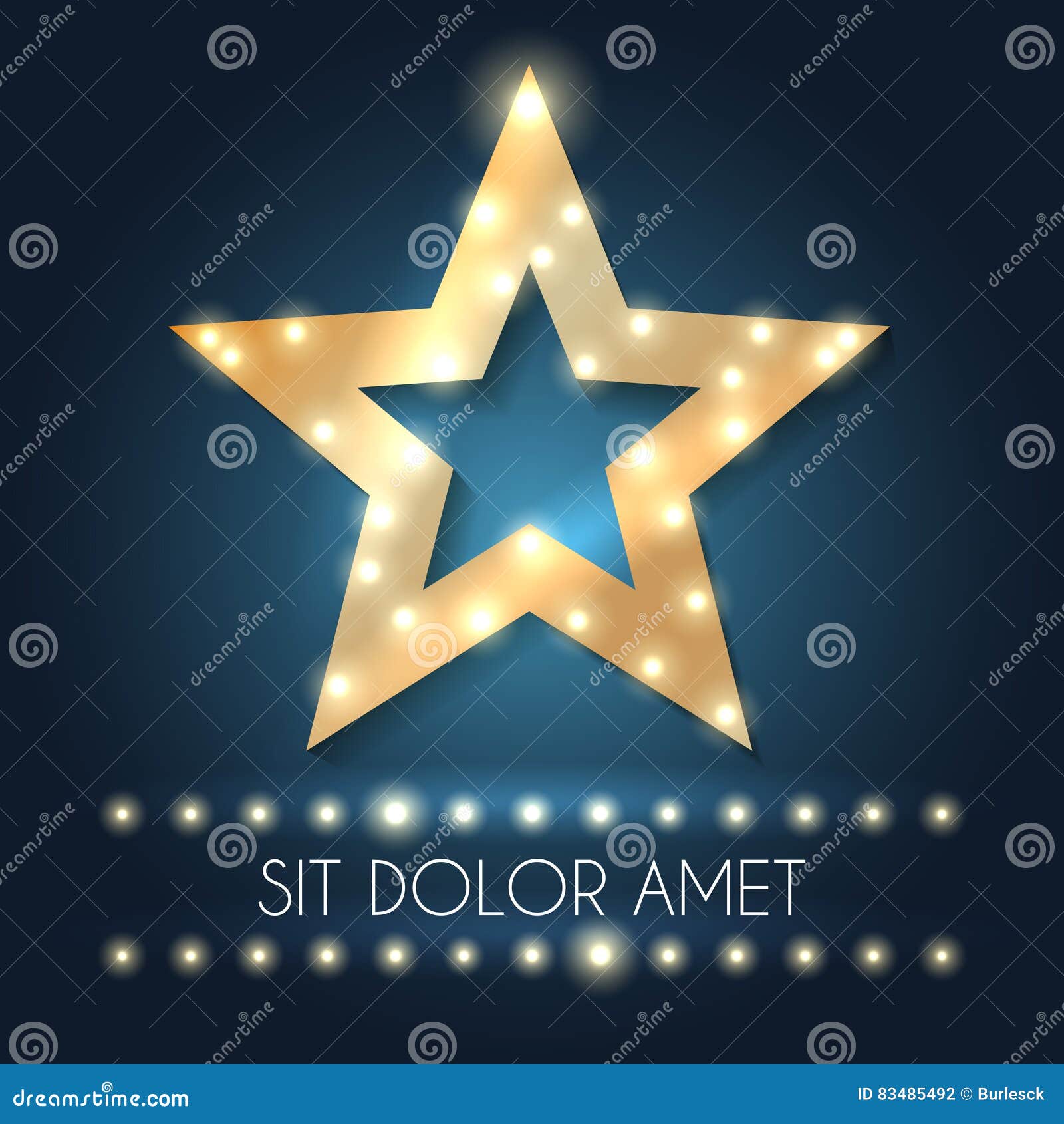 Hollywood Lights Clipart