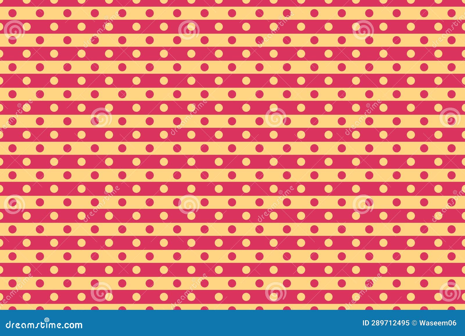 Retro Horizontal Lines with Dotted Circles Pattern Background Vector ...