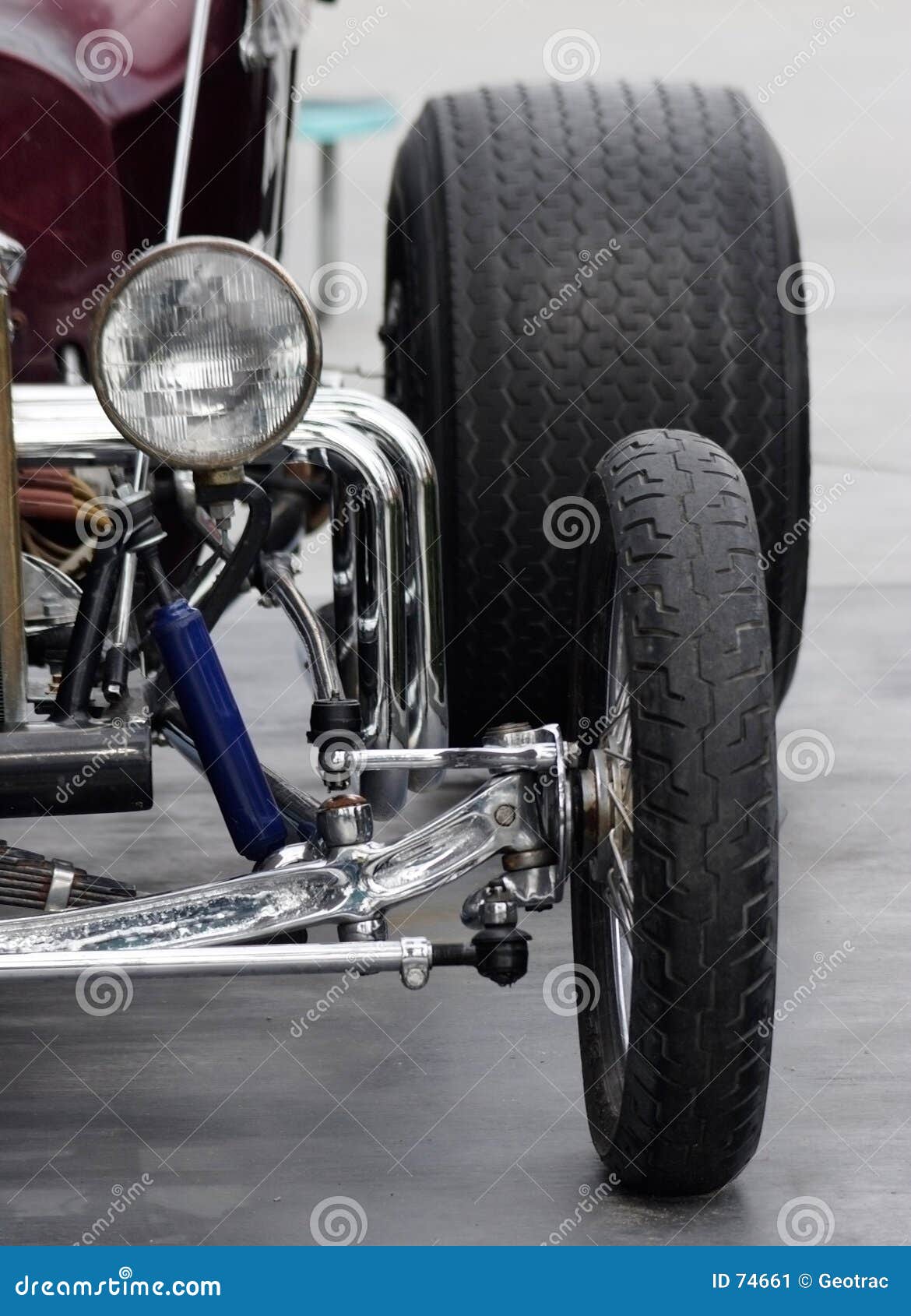 Retro Hot Rod Drag Racing Car Stock Image - Image of dragrace, hotrod ...