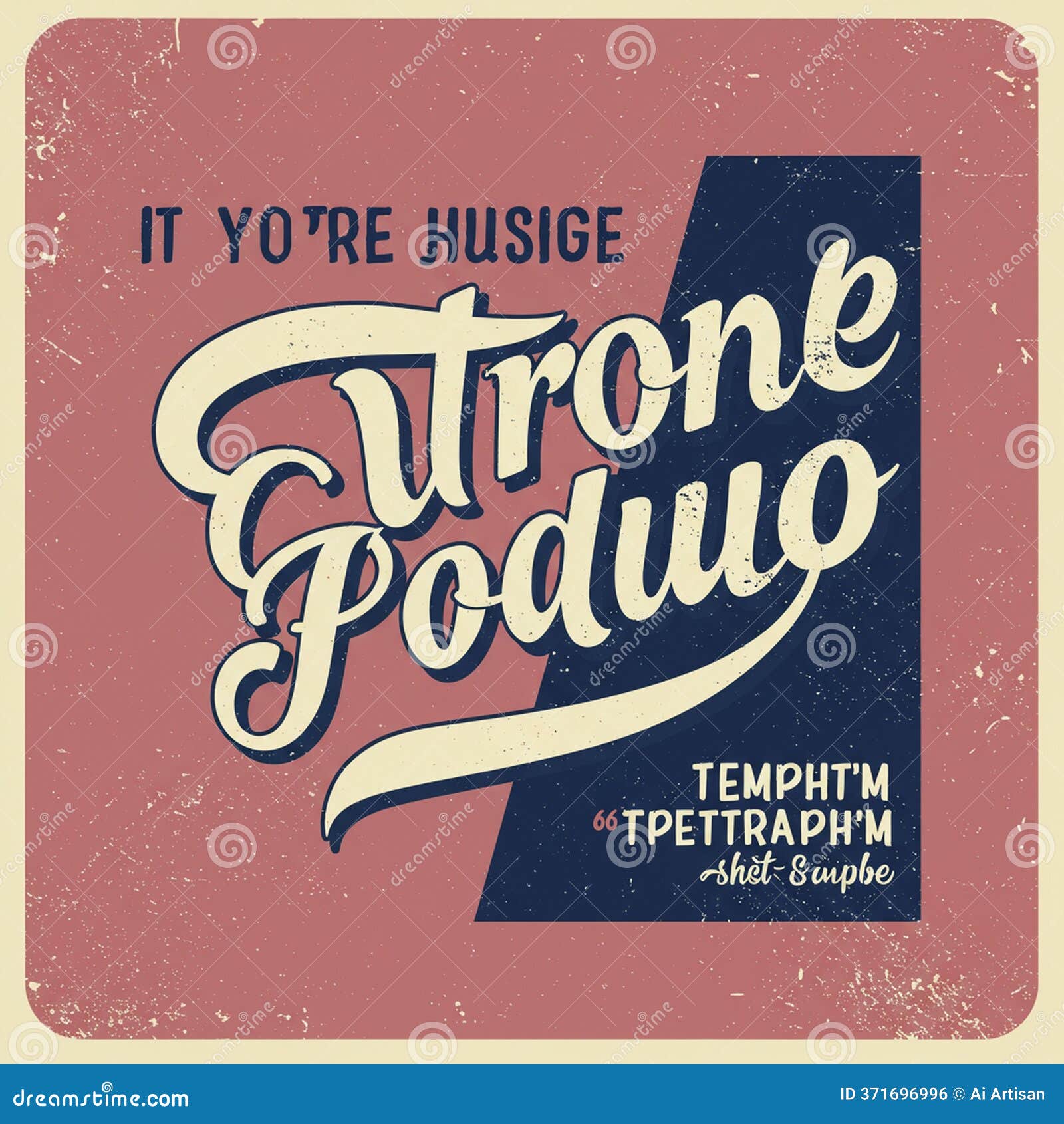 Looping Font Typography Logo Design Stock Illustration | CartoonDealer ...