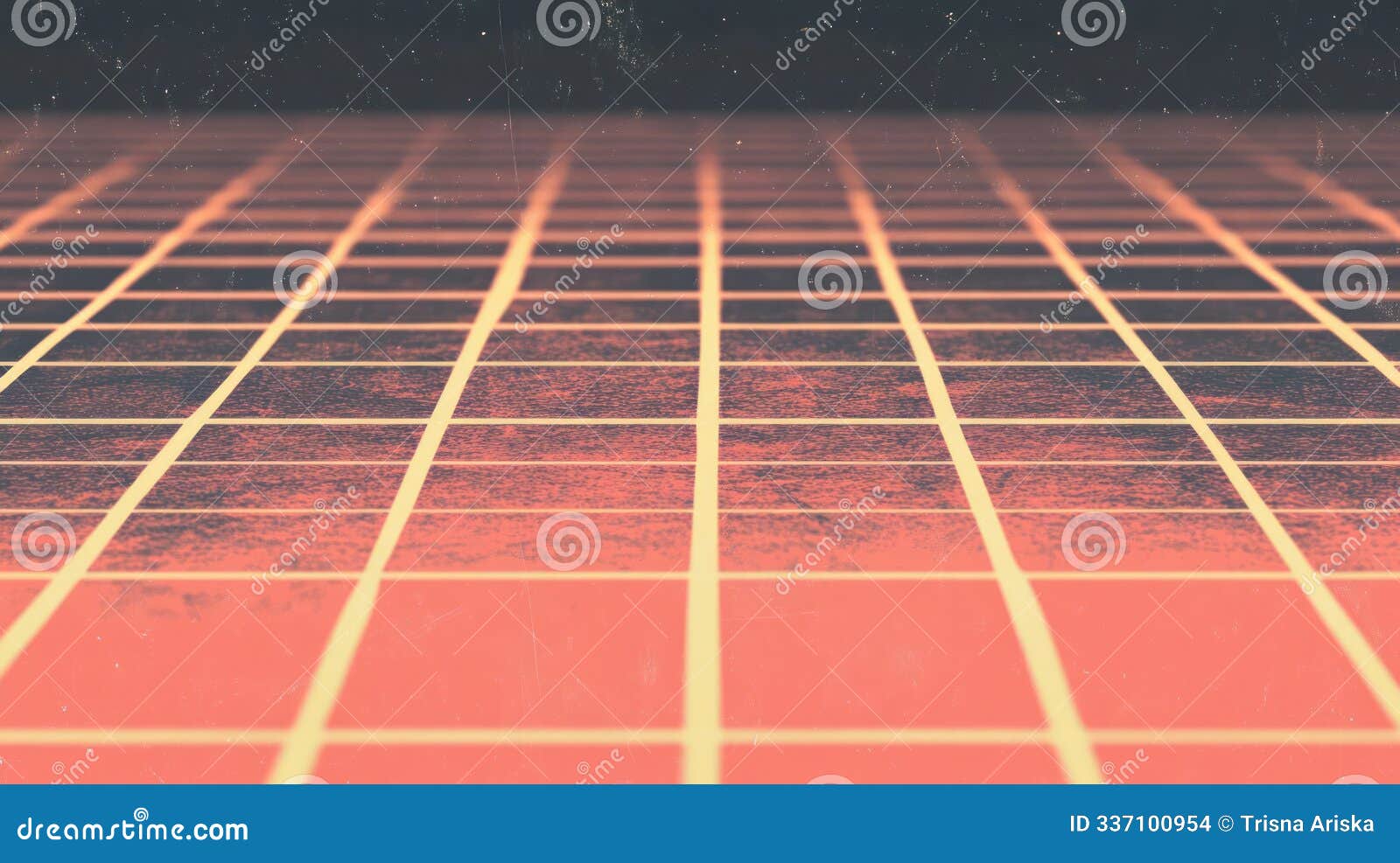 A Retro-inspired Grid Pattern with a Gradient Effect, Evoking a ...