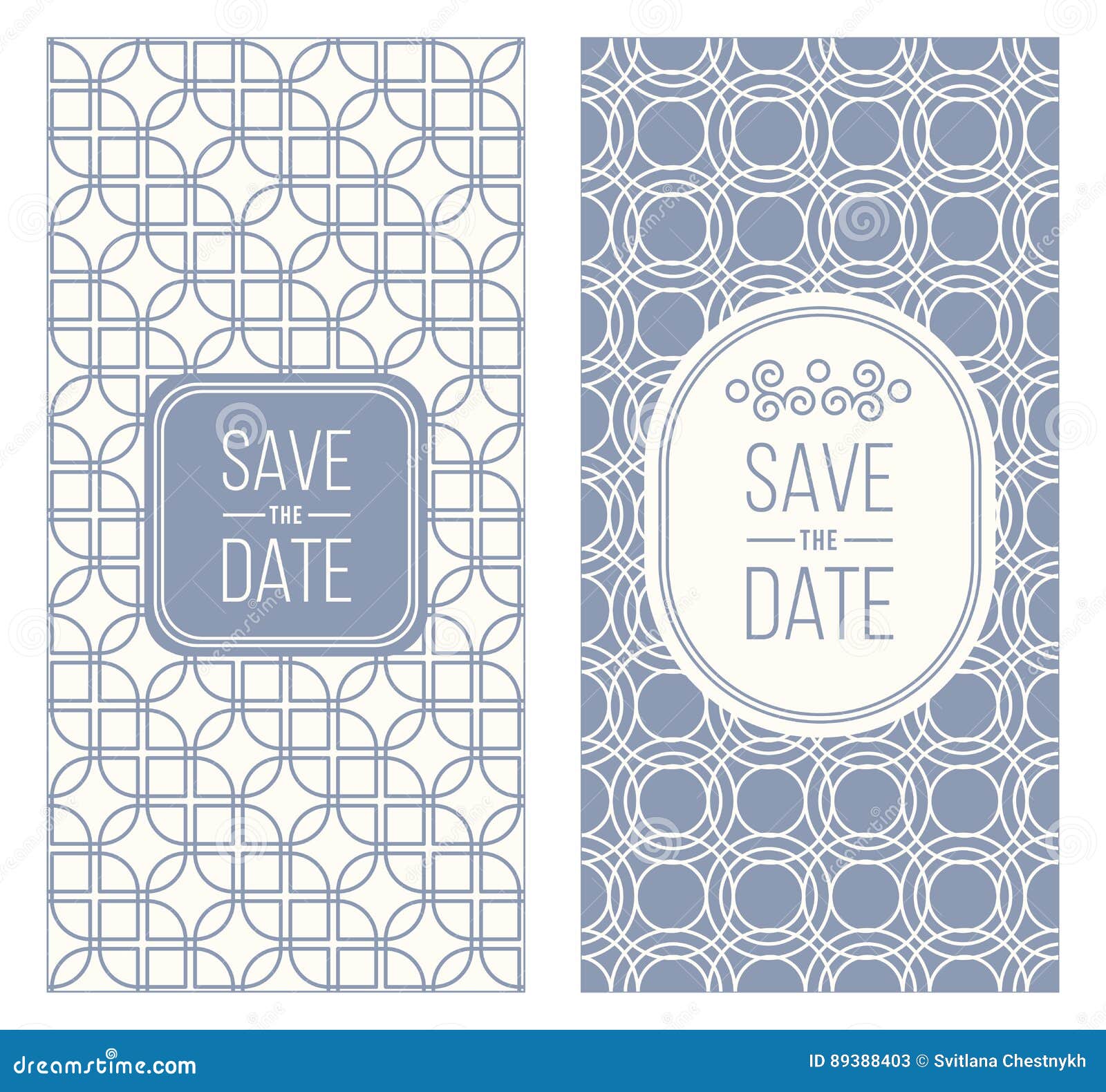 Retro Invitation Templates, Patterned Background Stock Vector ...