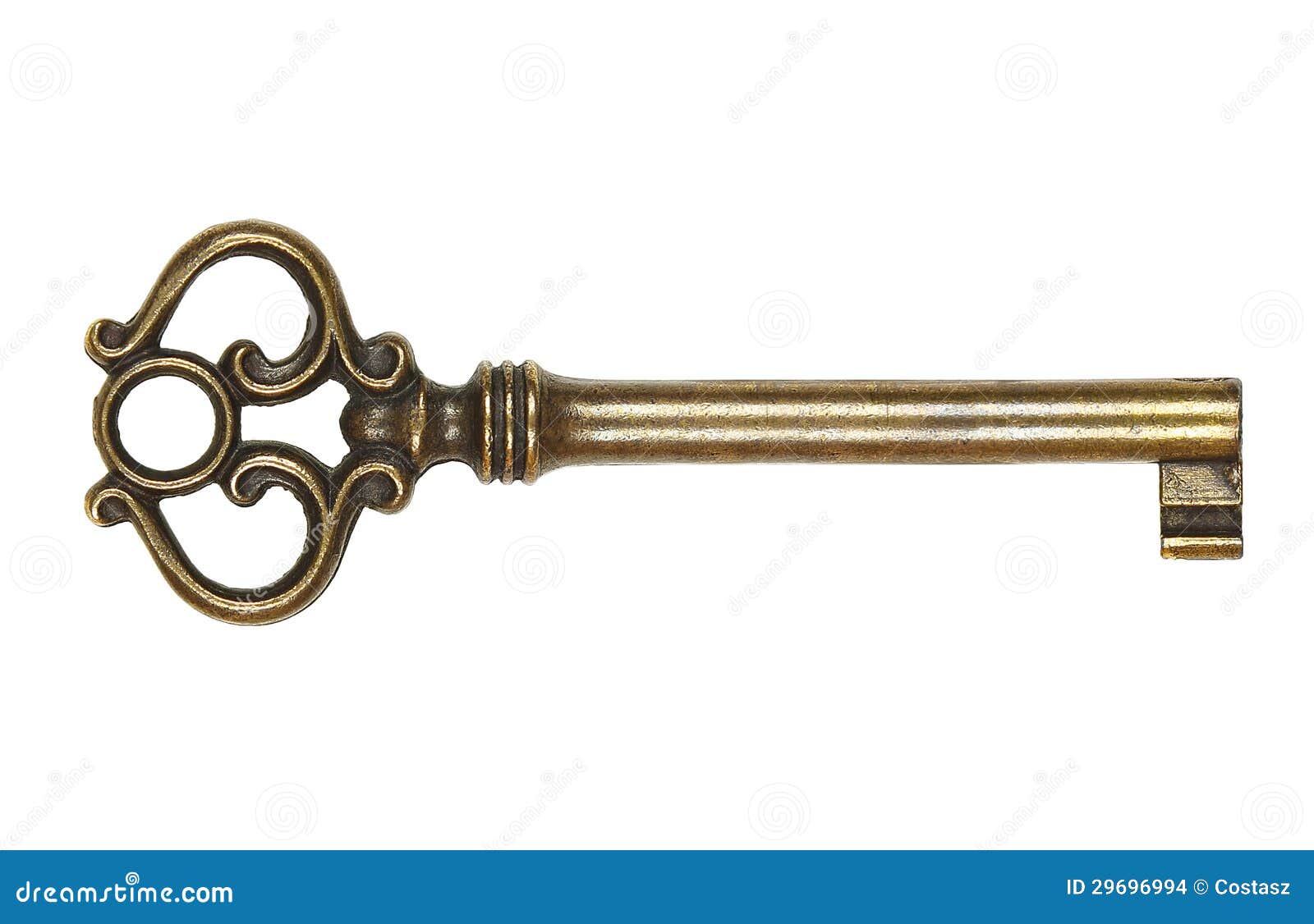 Retro key stock photo. Image of home, security, bronze - 29696994