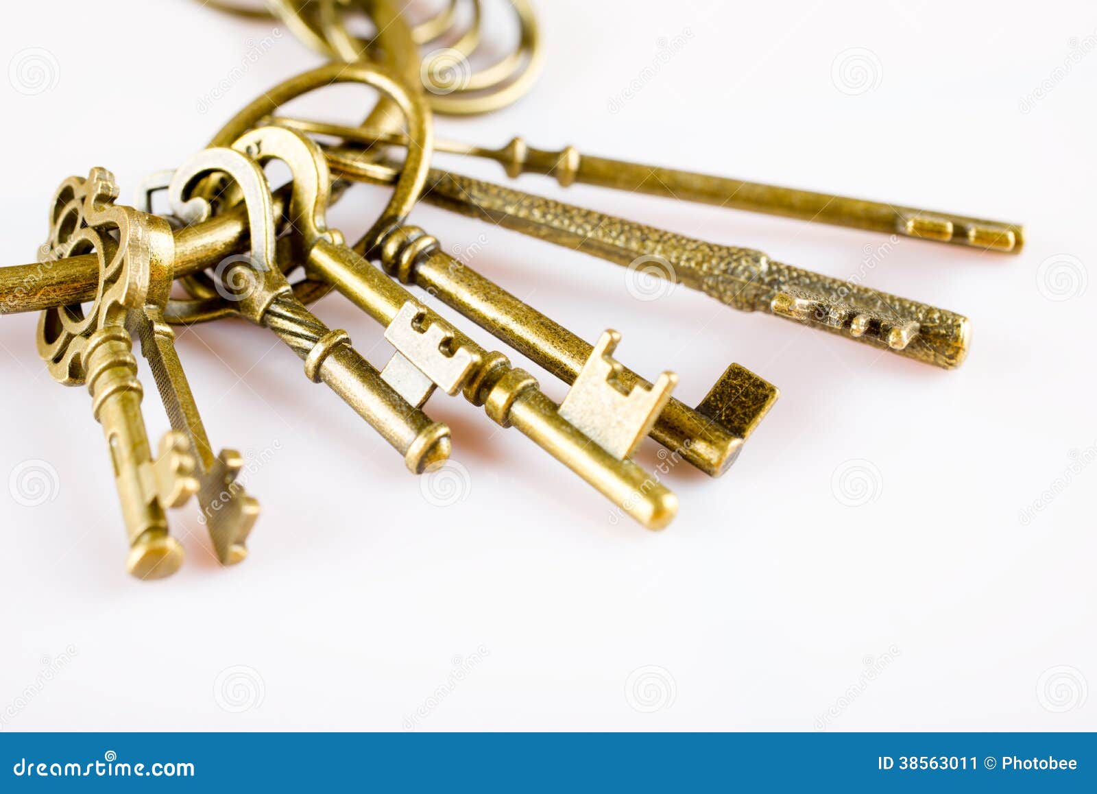 Retro Keys stock image. Image of trinket, latchkey, retro - 38563011