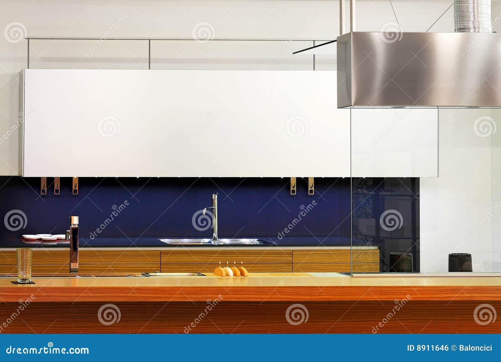 Retro kitchen counter stock photo. Image of wooden, home - 8911646