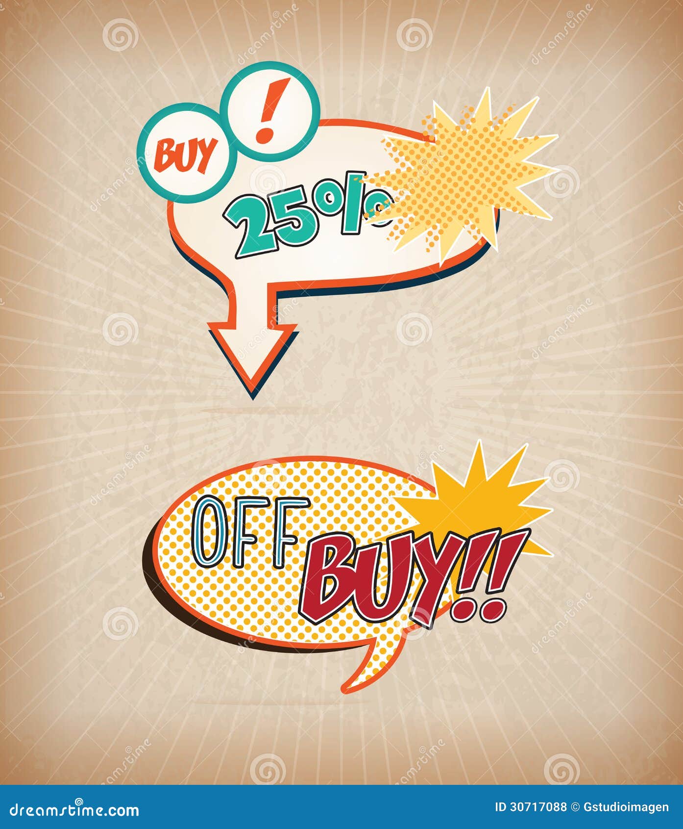 Retro Labels stock vector. Illustration of retro, vintage - 30717088