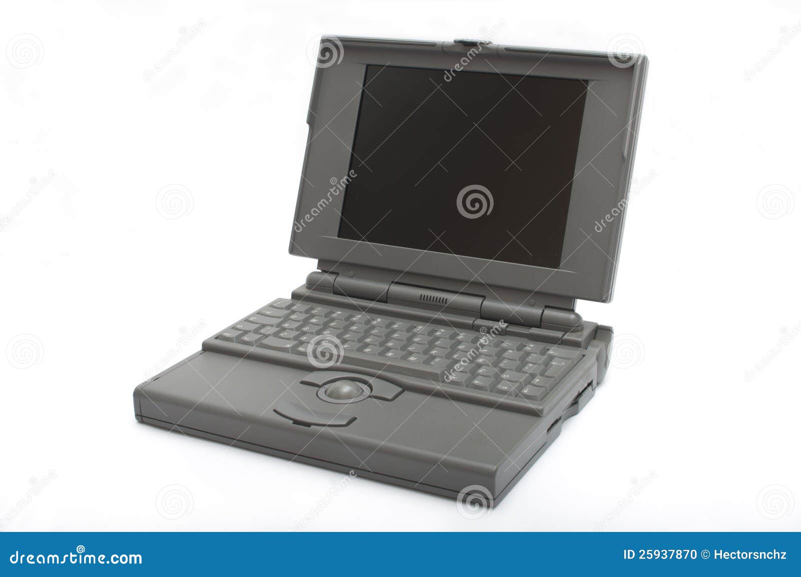 Retro Laptop stock photo. Image of screen, laptop, office - 25937870