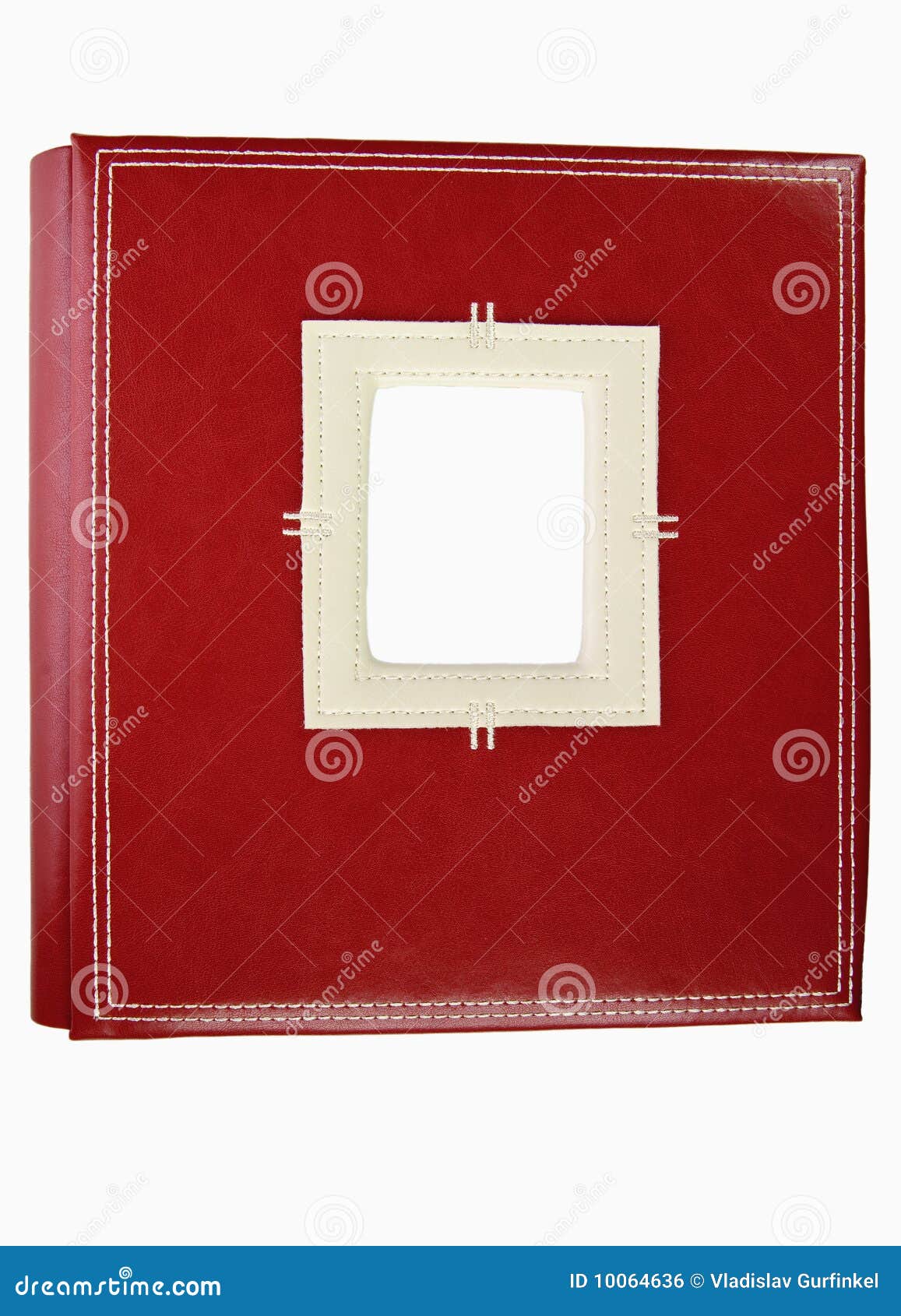 Retro leather photo album stock photo. Image of materials - 10064636