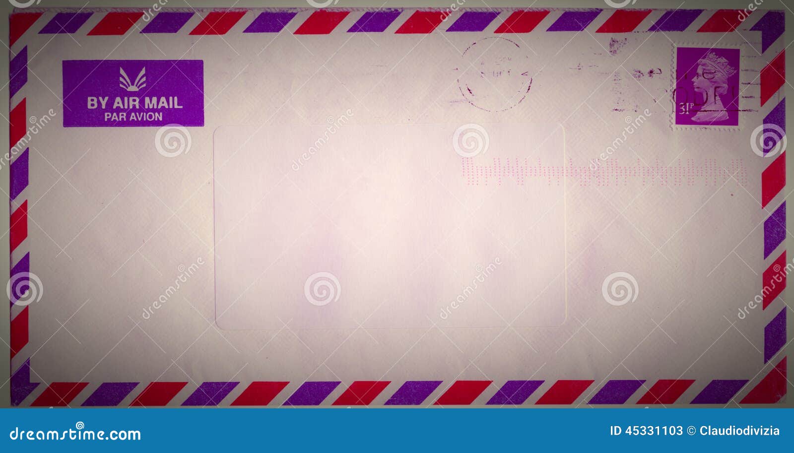 Retro letter envelope editorial stock photo. Image of retro - 45331103