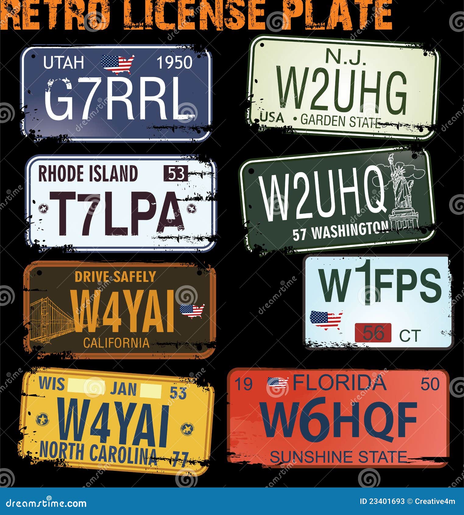 California Traffic License Plates Stock Photos - Free & Royalty-Free ...