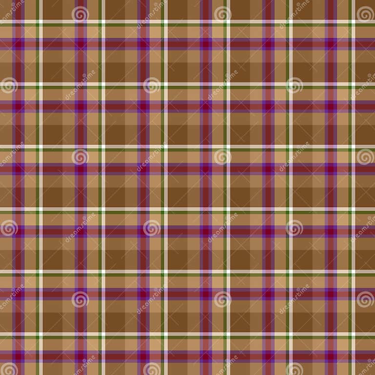 Retro light brown pattern. stock illustration. Illustration of checks ...